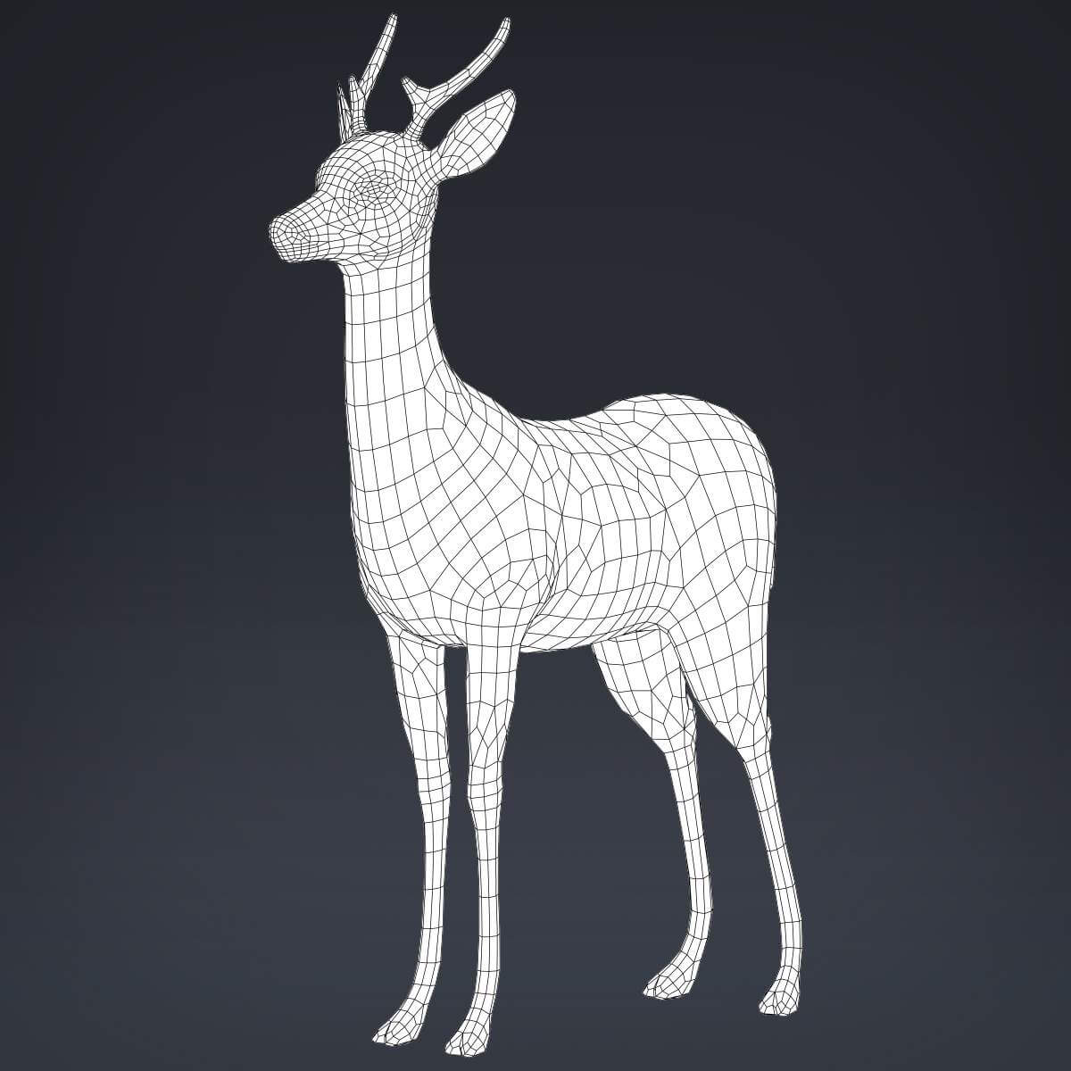 Deer - 3D Model by 3dseller