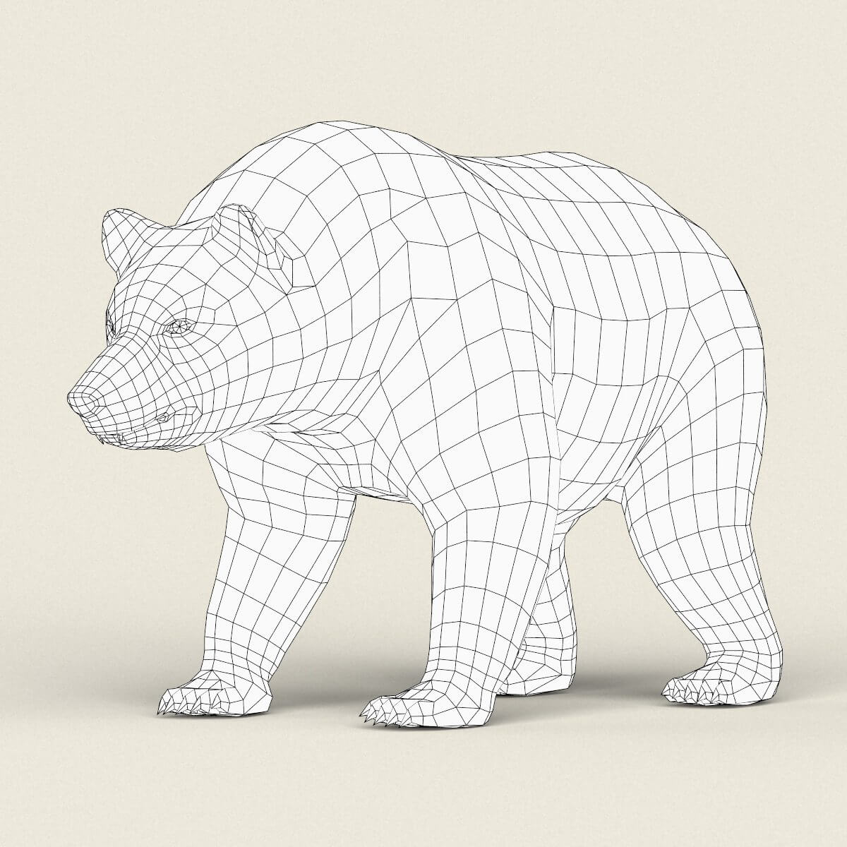 Bear - 3D Model by 3dseller