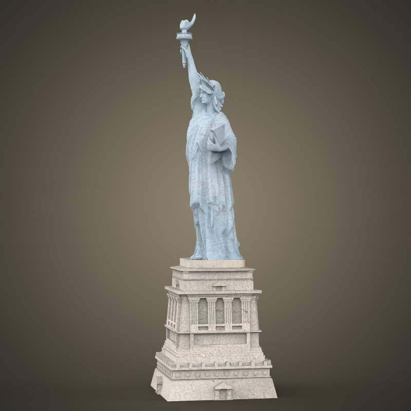 Statue Of Liberty - 3D Model by 3dseller