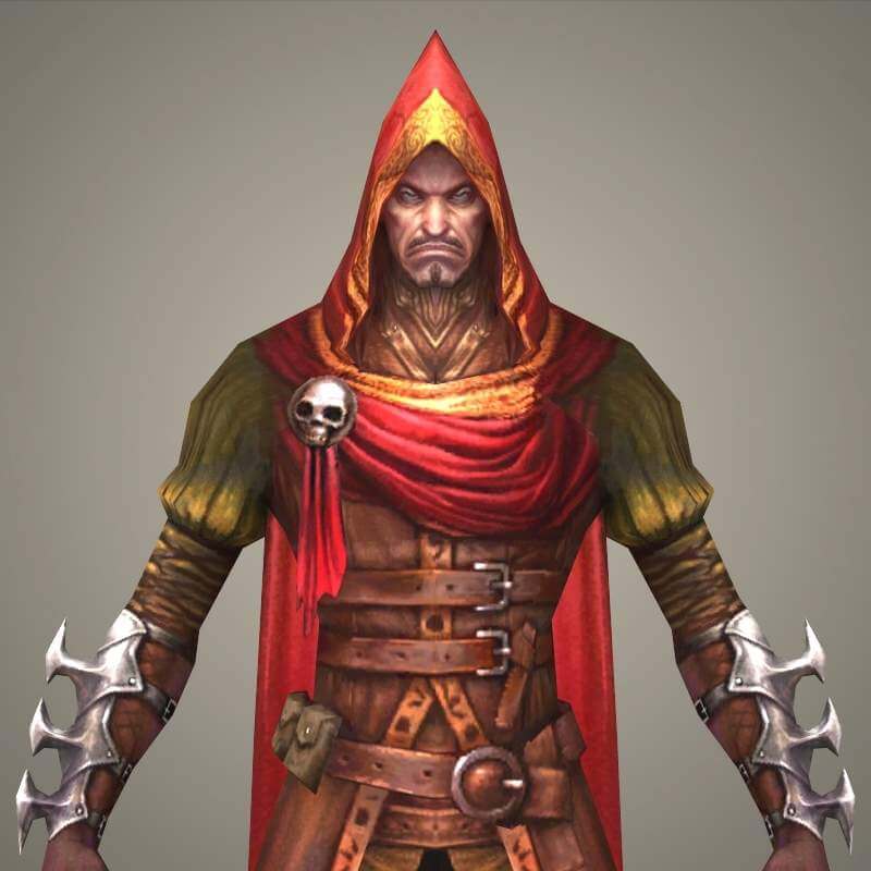 Warrior Character - 3D Model by 3dseller