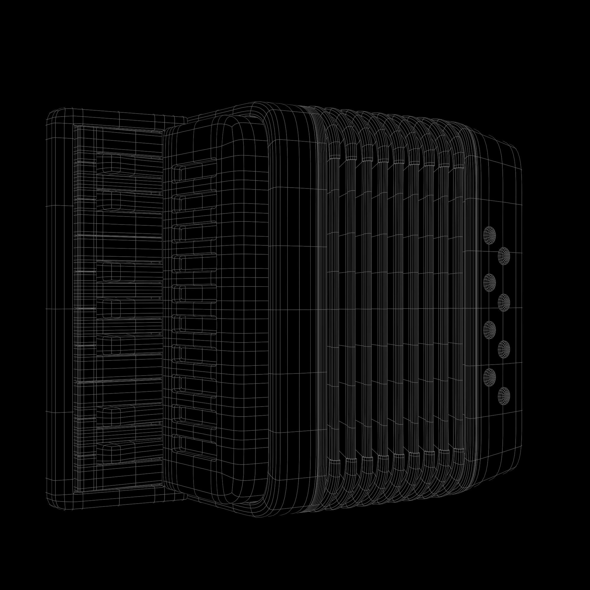 Accordion - 3D Model by 3dShop