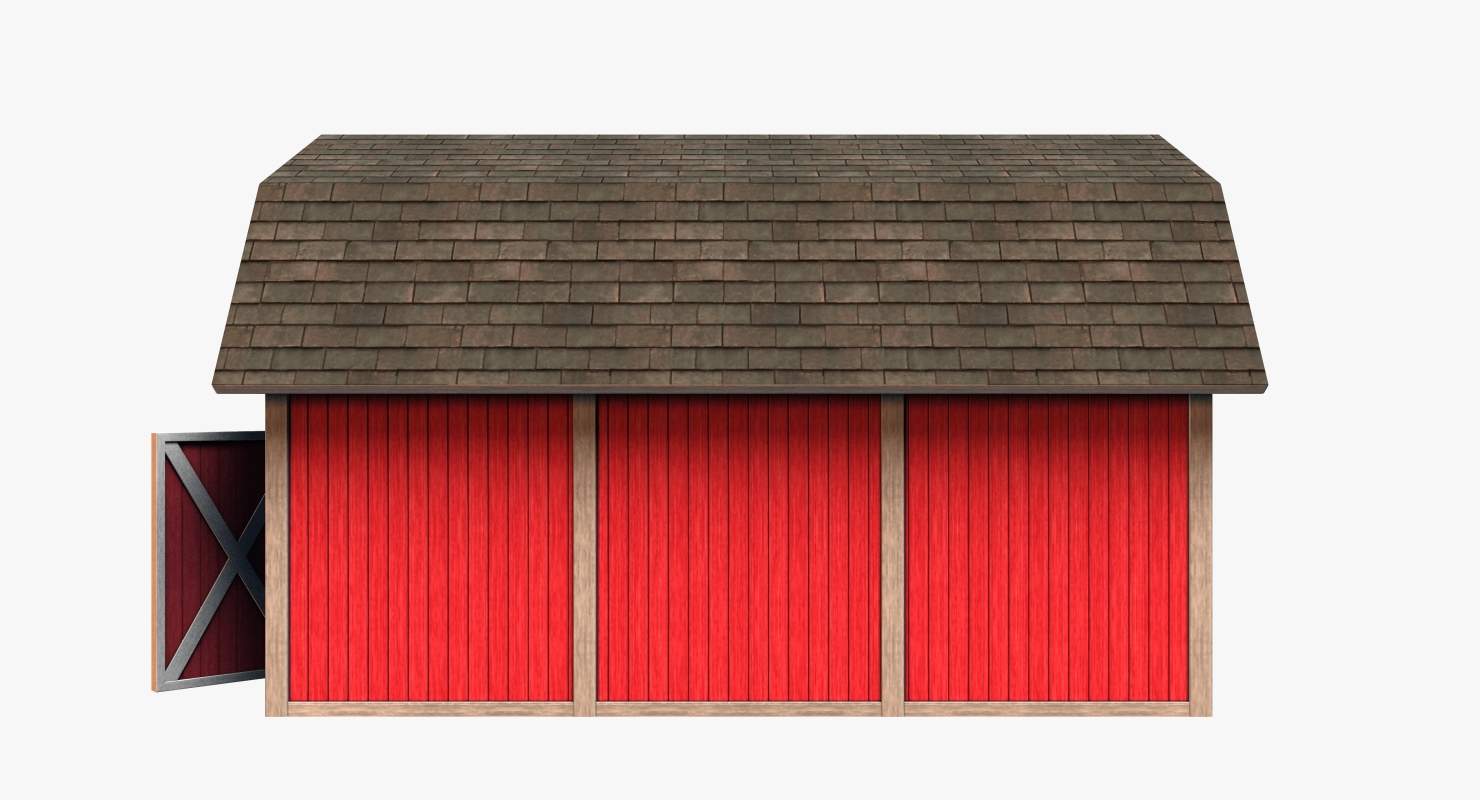 Barn - 3D Model by 3dShop