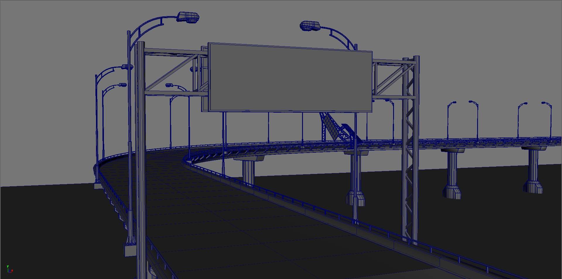 Broken Bridge - 3D Model by 3dShop