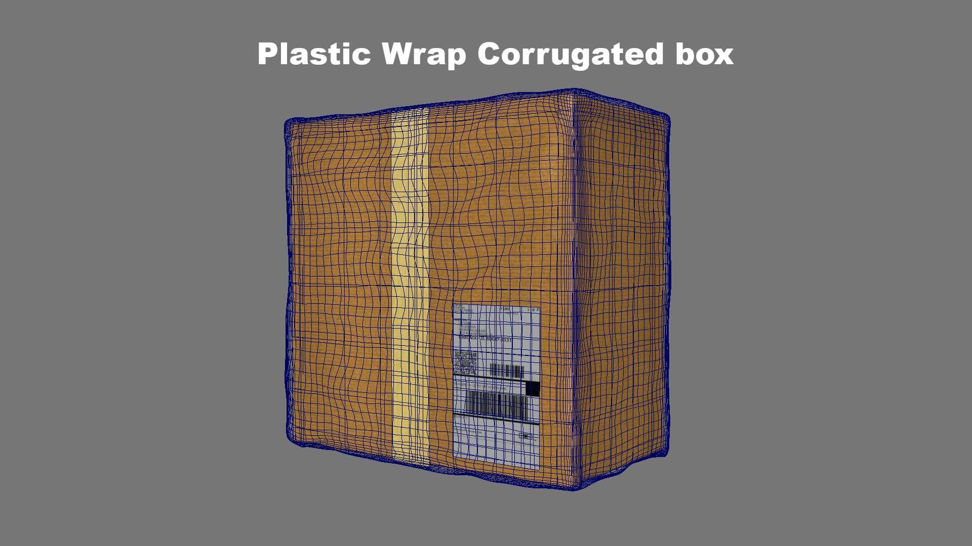 Cardboard Box - 3D Model by 3dShop
