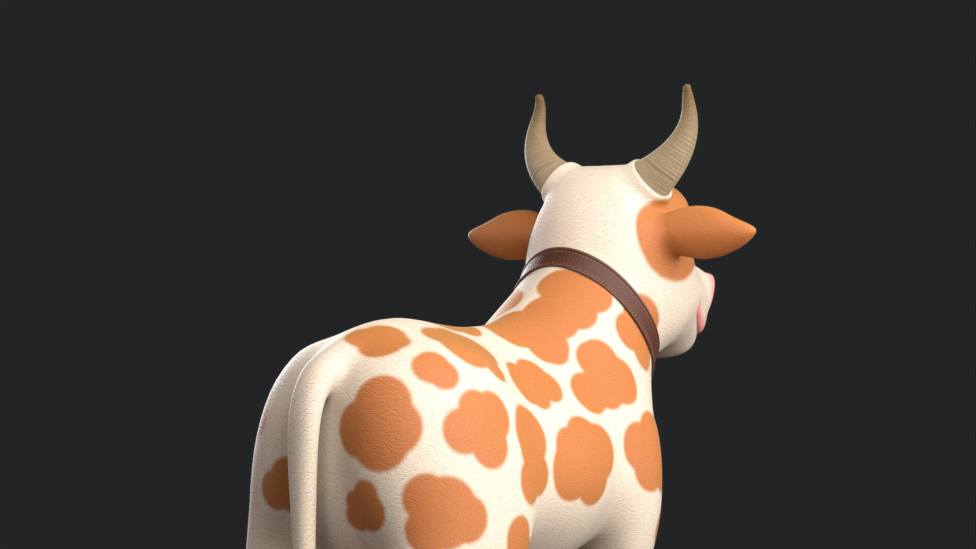 Cartoon cow 3d by 3dShop