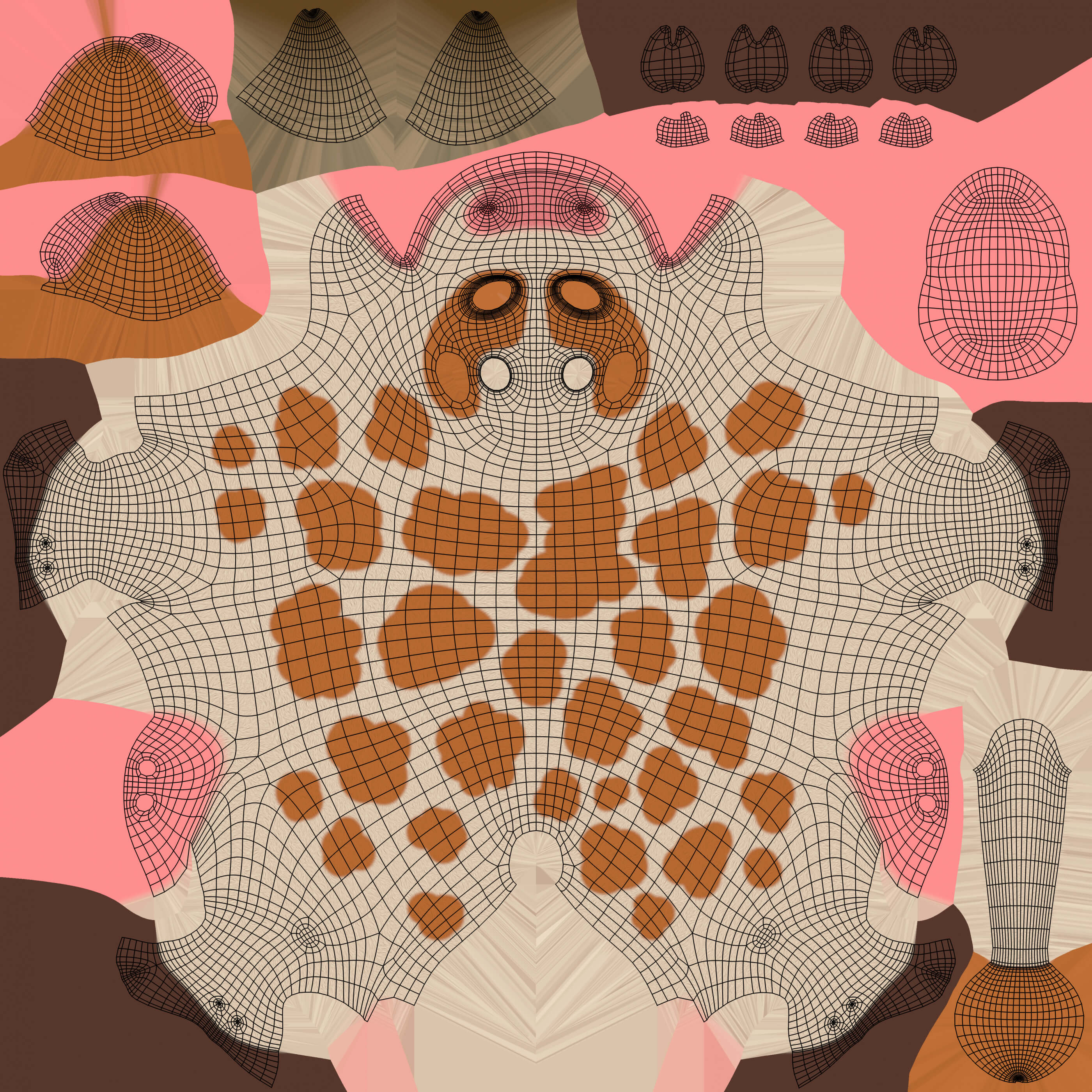 Cartoon cow 3d by 3dShop