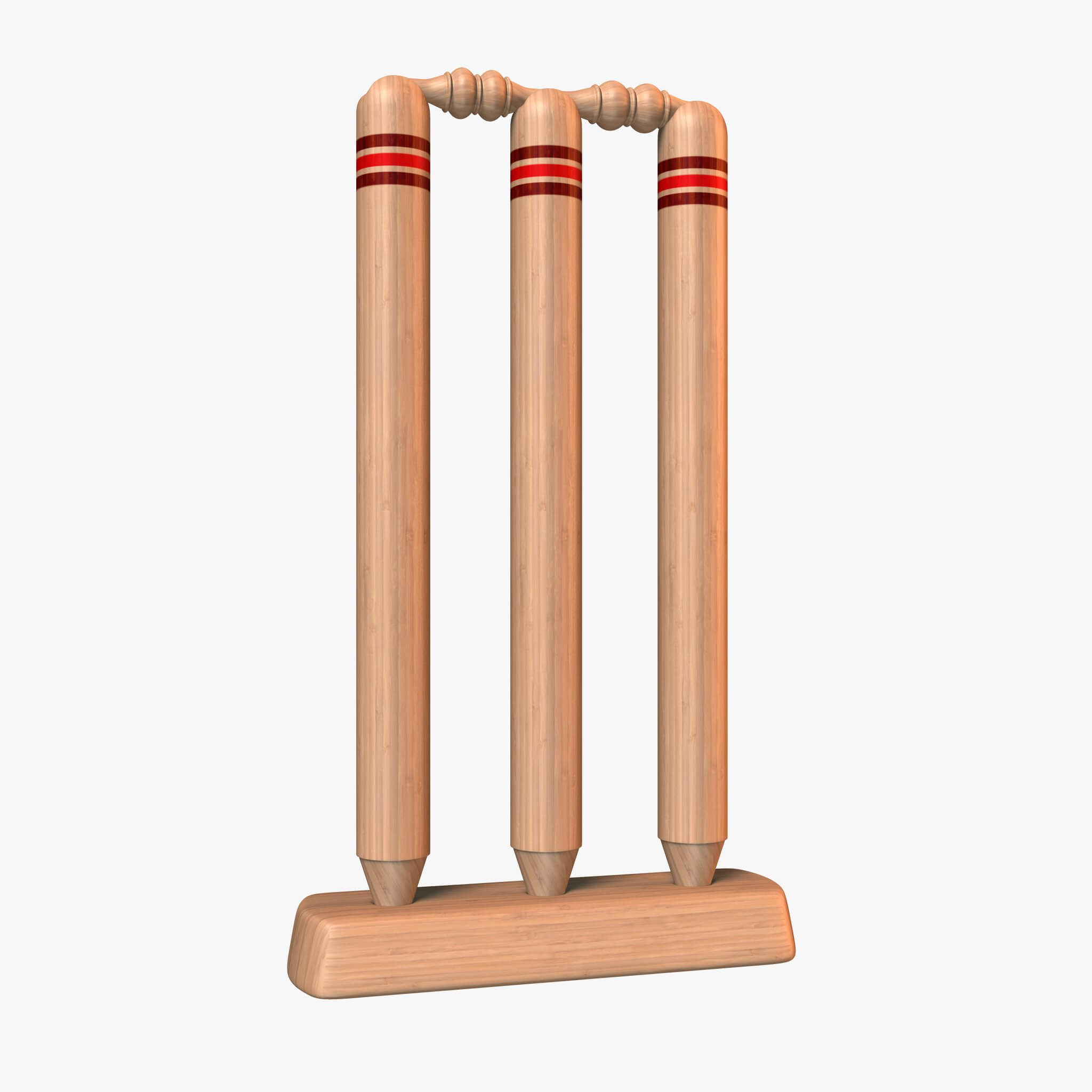 Cricket Stump - 3D Model by 3dShop