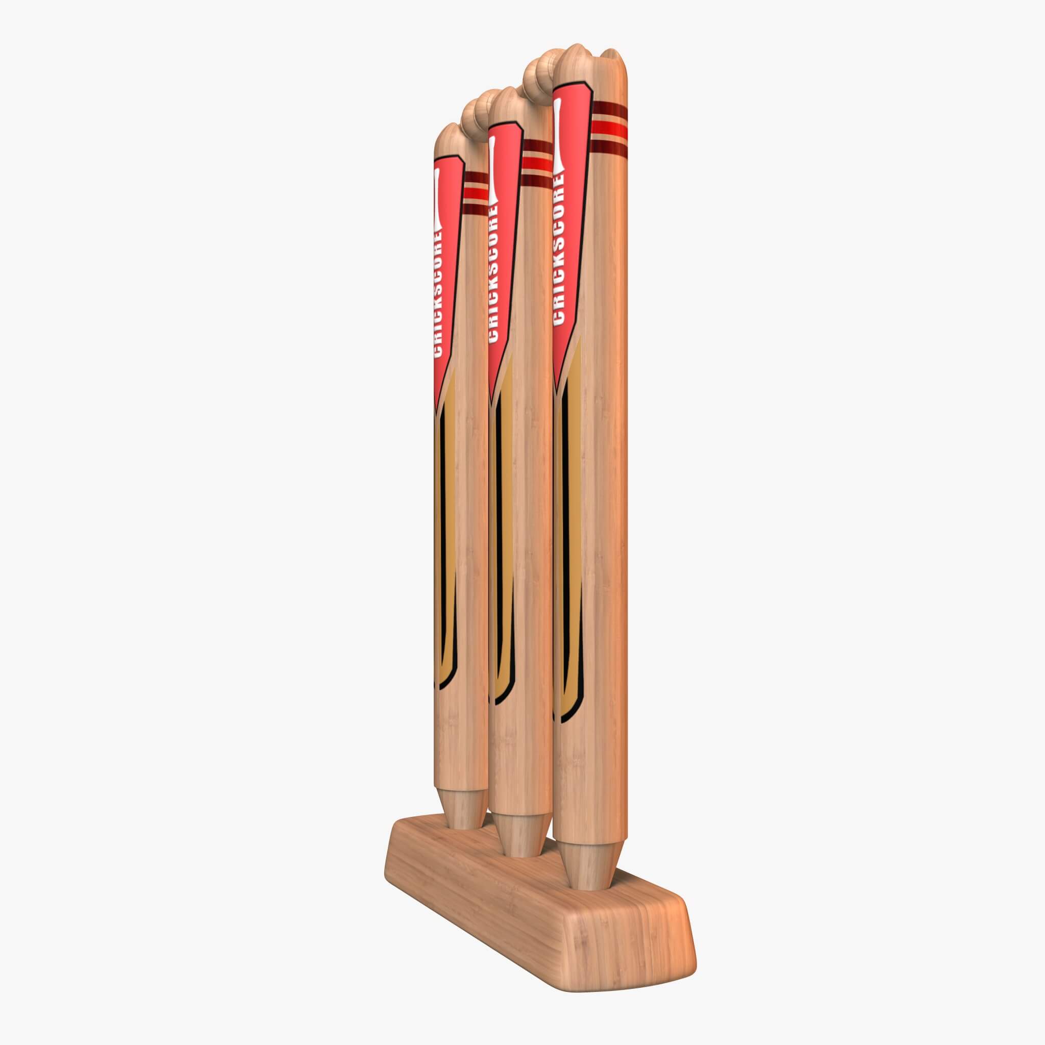 Cricket Stump - 3D Model by 3dShop