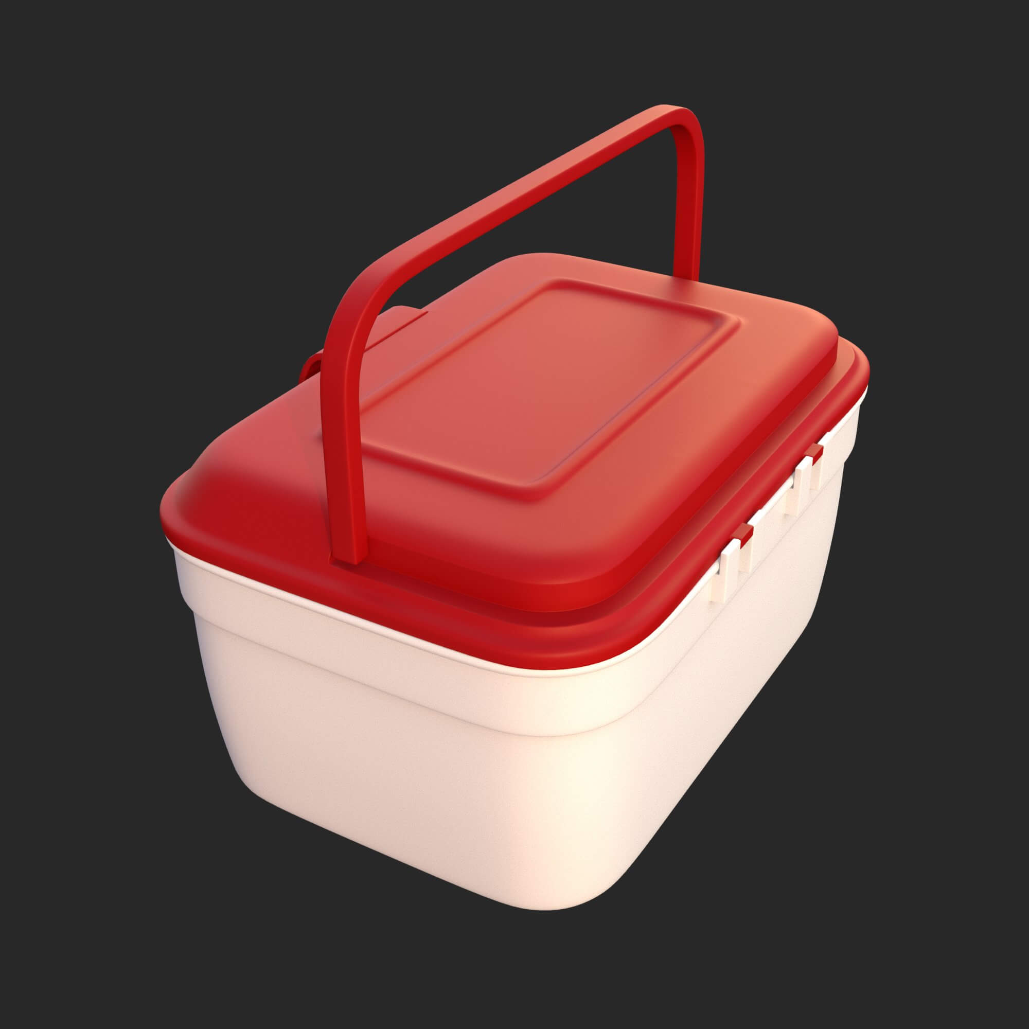 First Aid Box - 3D Model by 3dShop