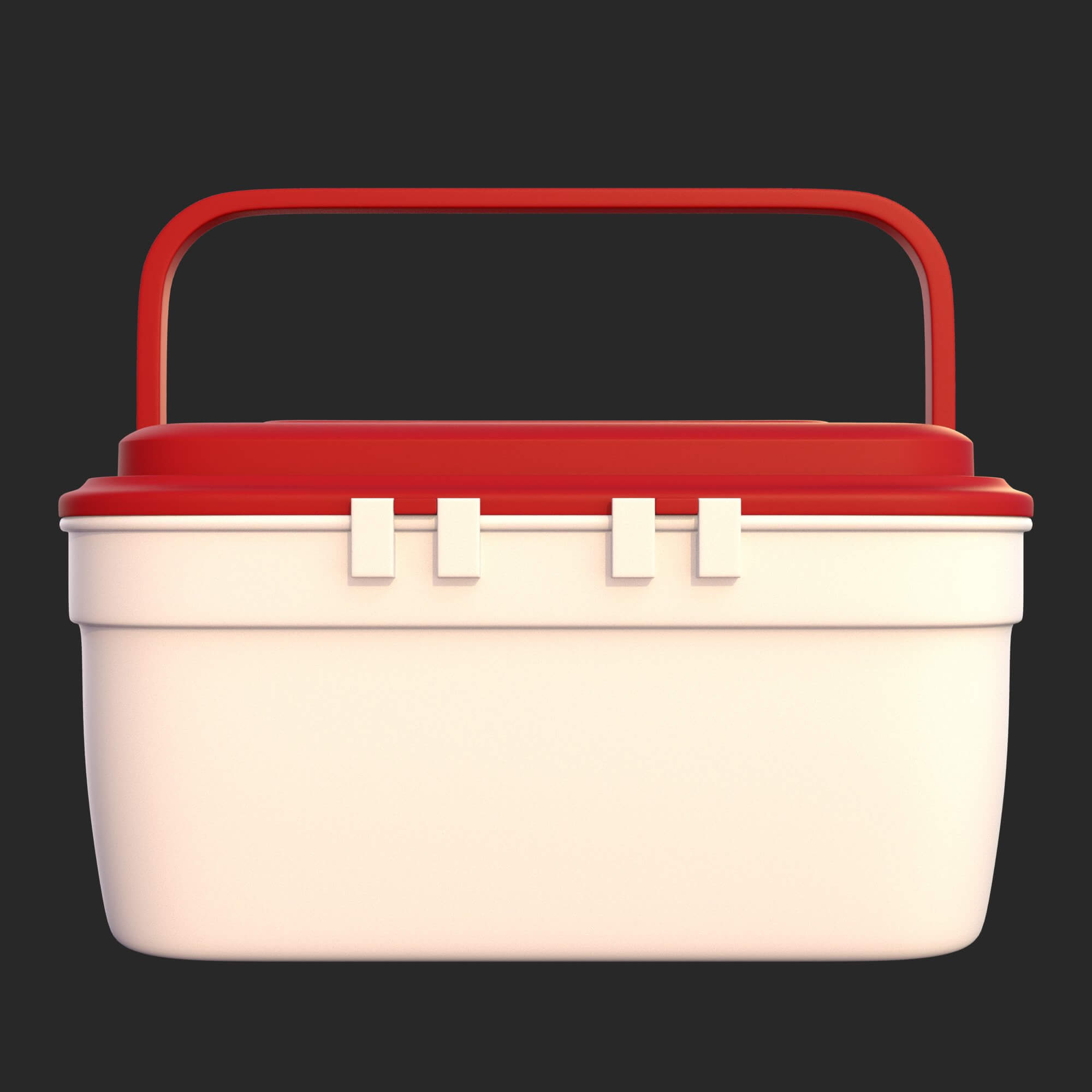 First Aid Box - 3D Model by 3dShop