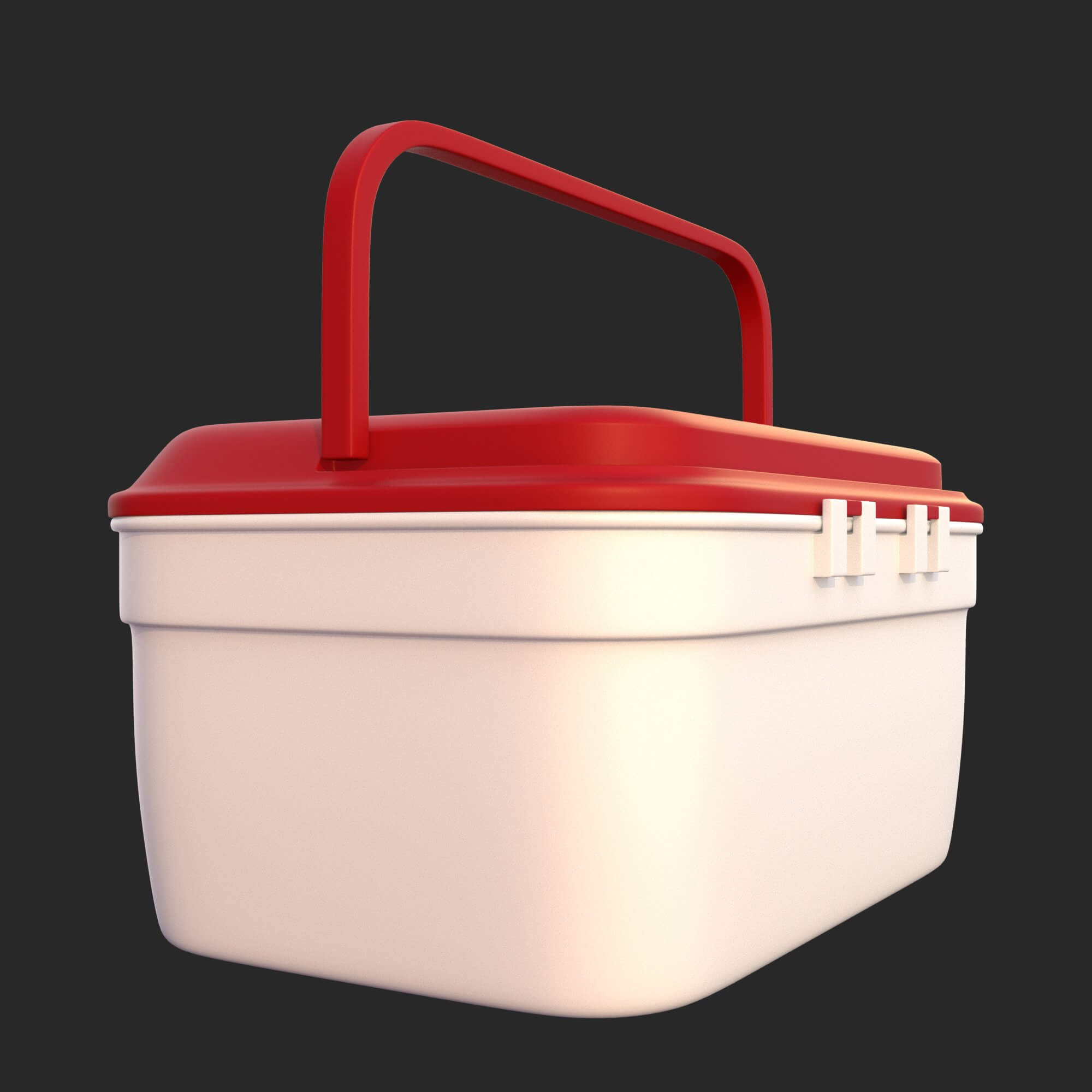 First Aid Box - 3D Model by 3dShop