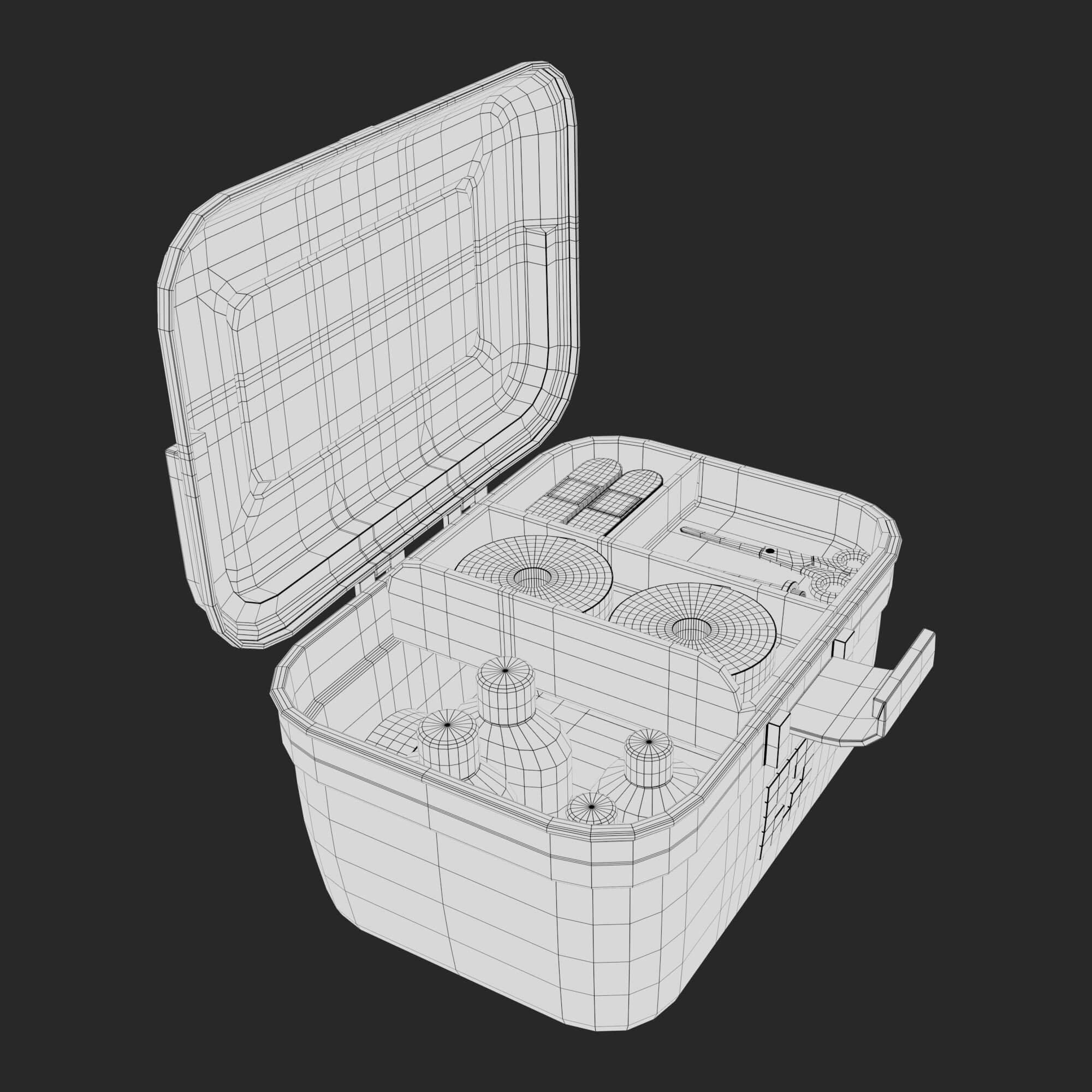 First Aid Box - 3D Model by 3dShop