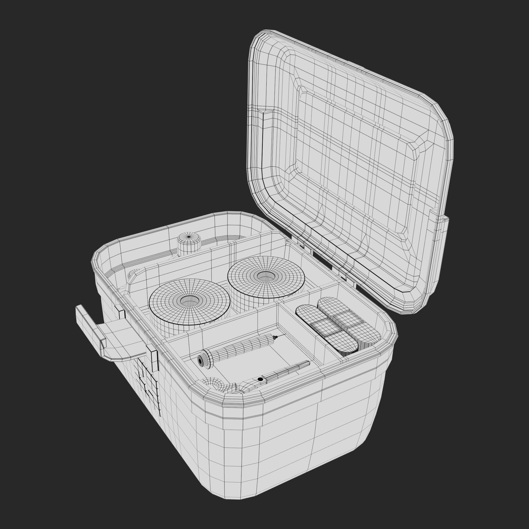 First Aid Box - 3D Model by 3dShop