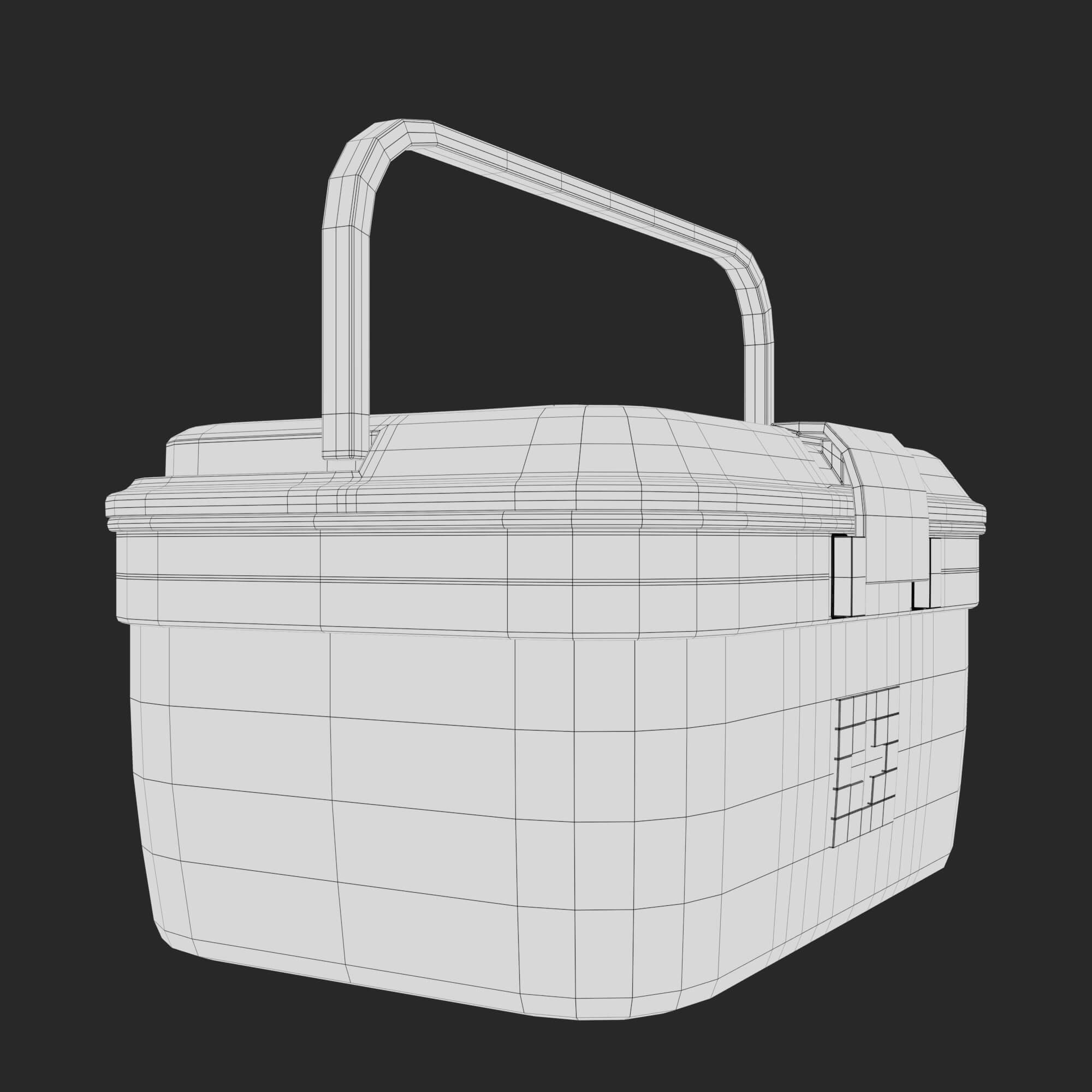 First Aid Box - 3D Model by 3dShop