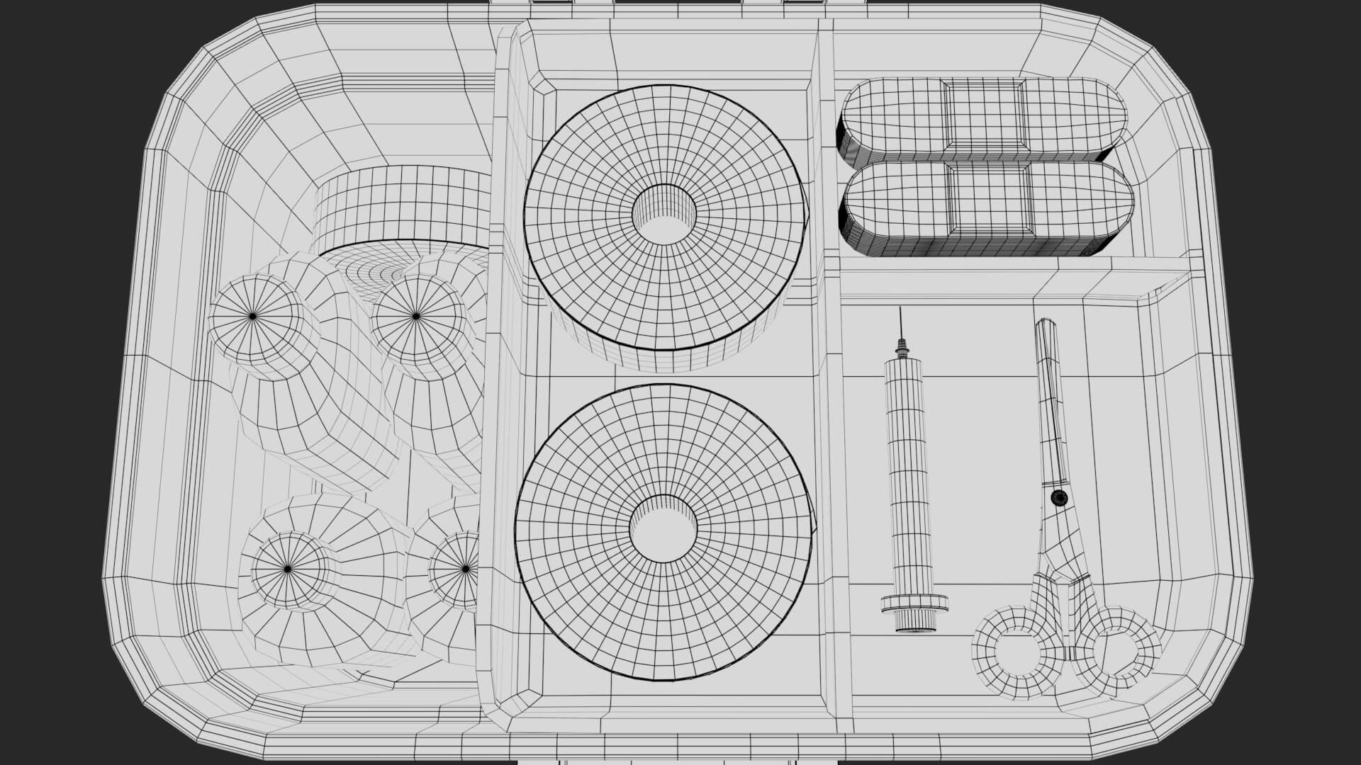 First Aid Box - 3D Model by 3dShop