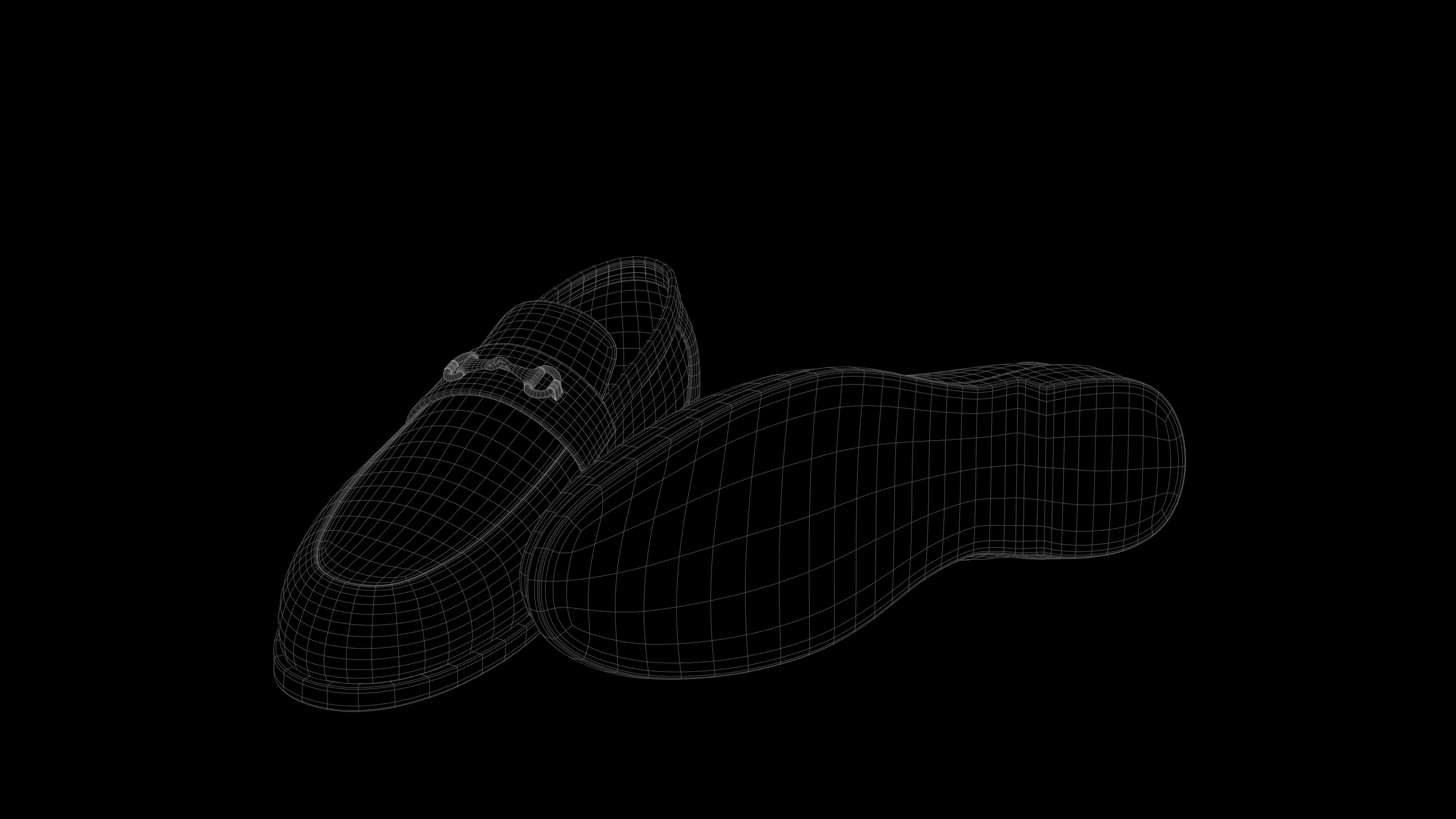 Formal Loafers Shoes - 3D Model by 3dShop