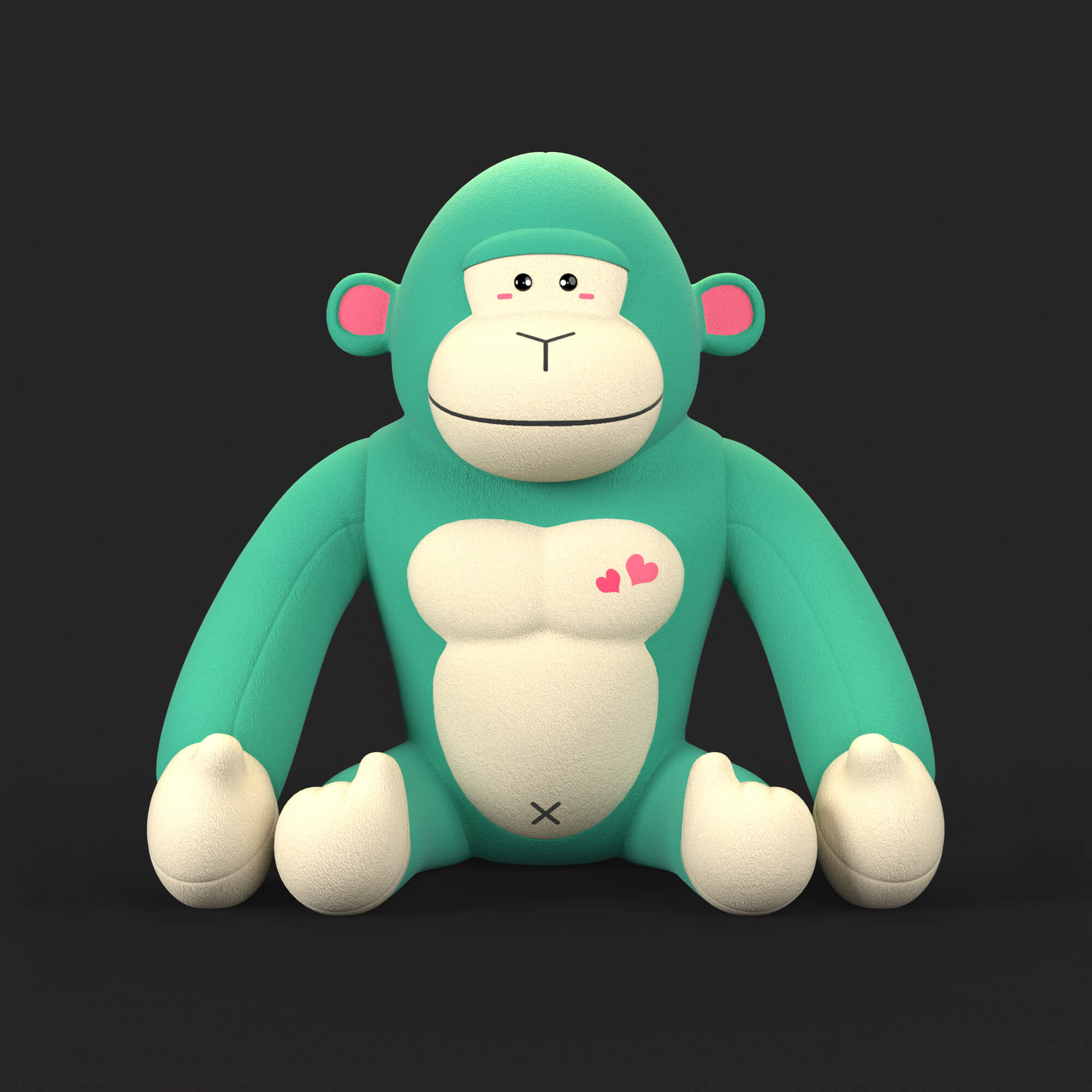 Gorilla Soft - 3D Model by 3dShop