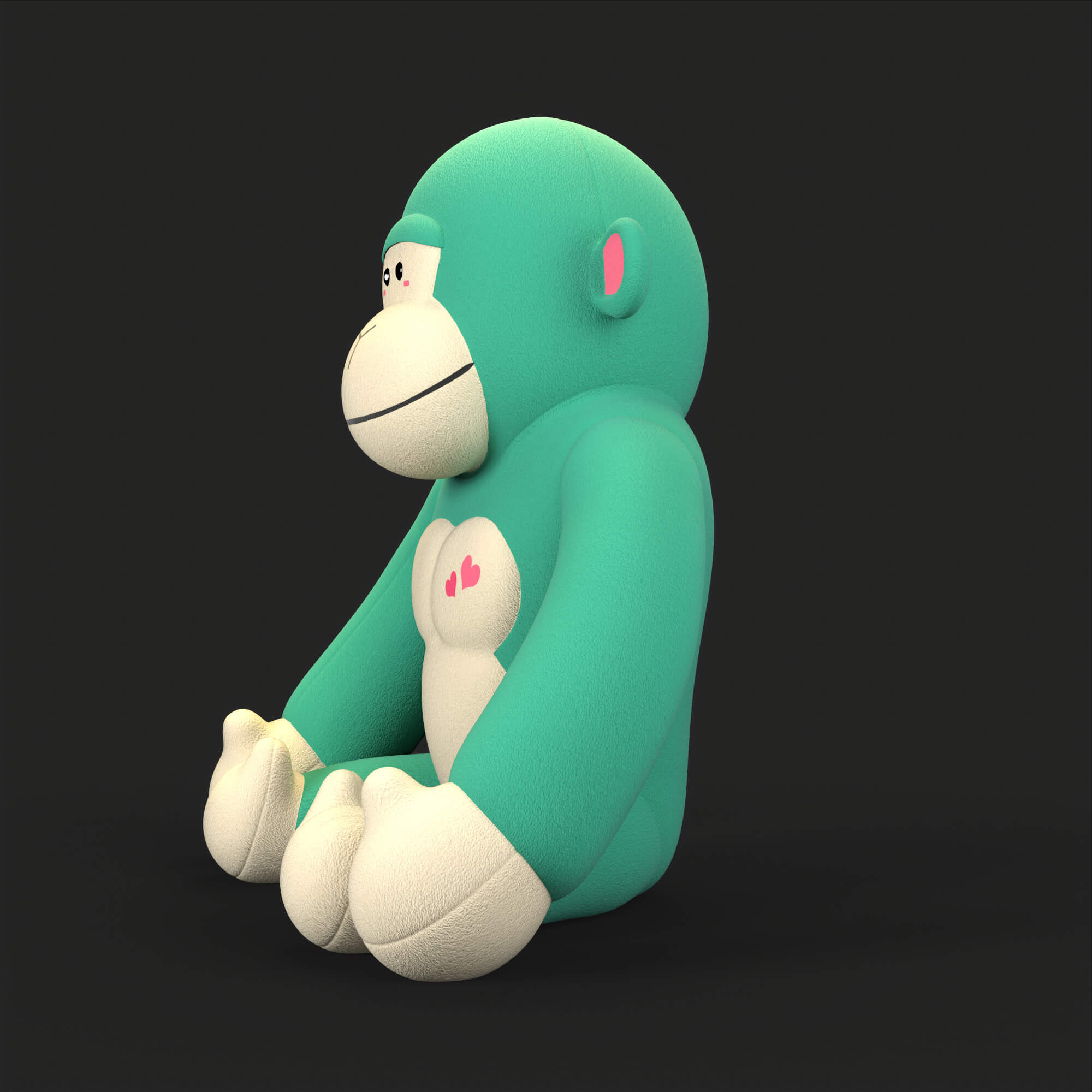 Gorilla Soft - 3D Model by 3dShop