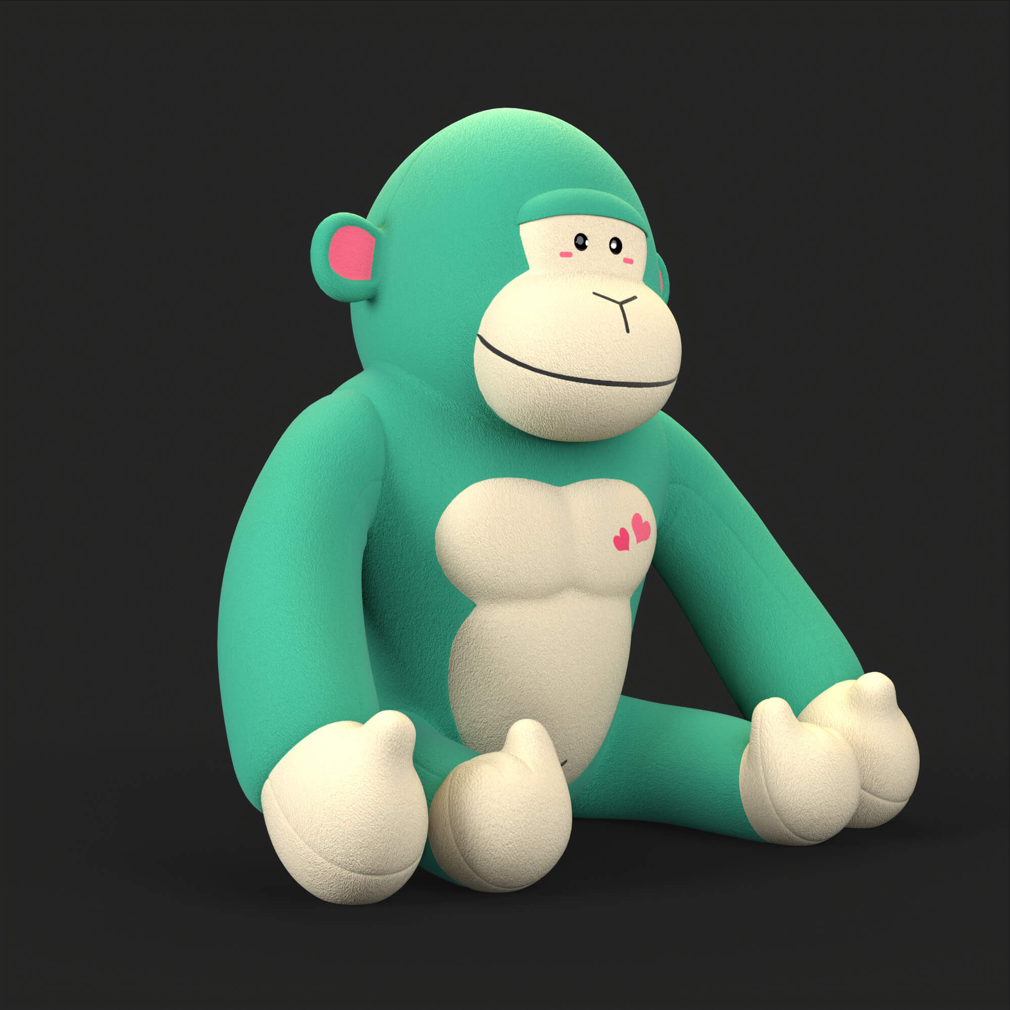 Gorilla Soft - 3D Model by 3dShop