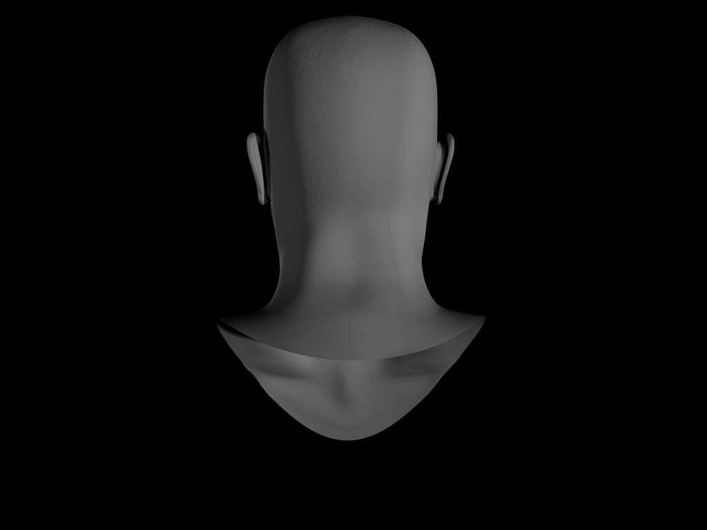 Human Head - 3D Model by 3dShop
