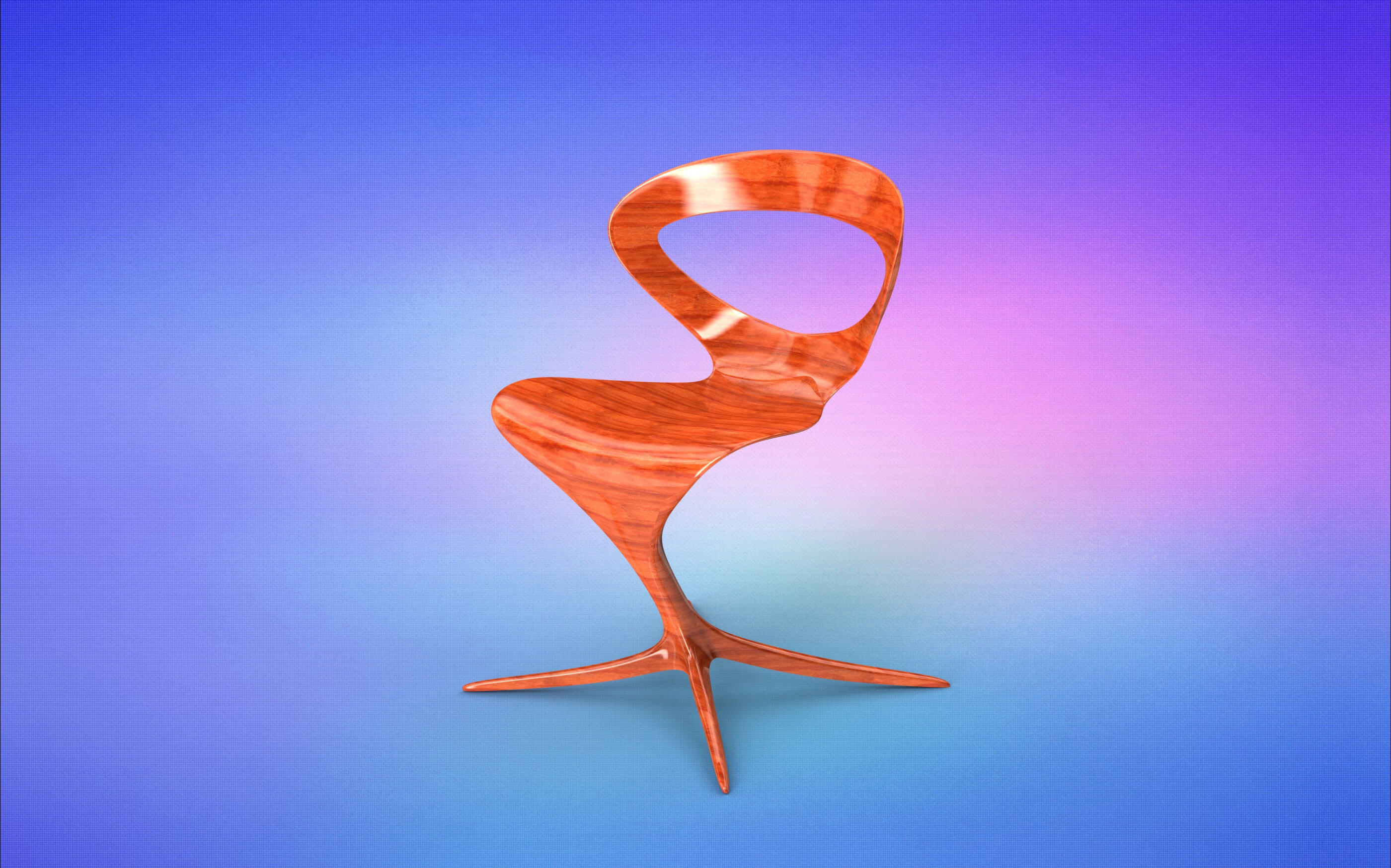 Design Chair - 3D Model by 3dsldworks