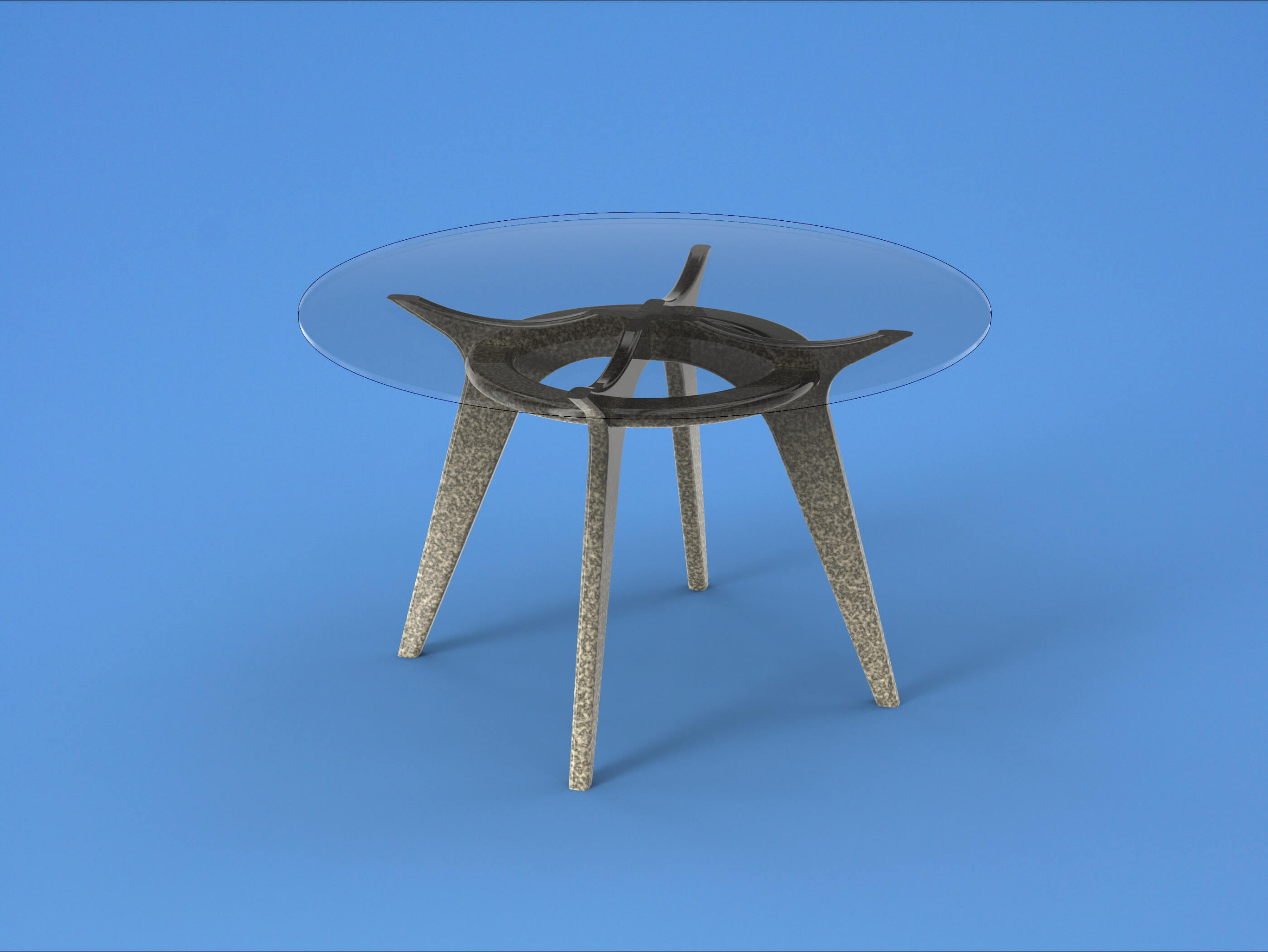 Design Table - 3D Model by 3dsldworks