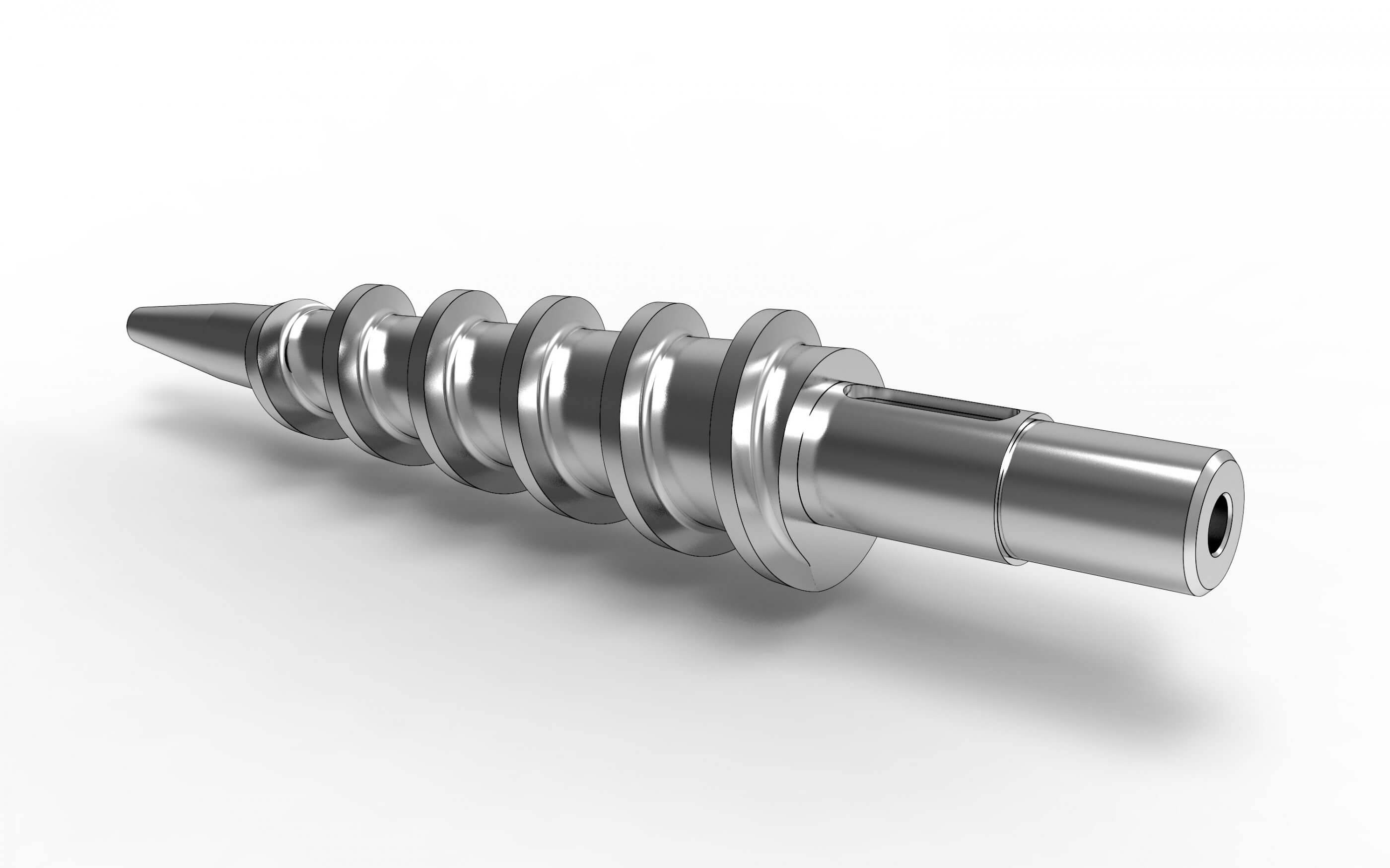 Extruder Conical Screw - 3D Model by 3dsldworks