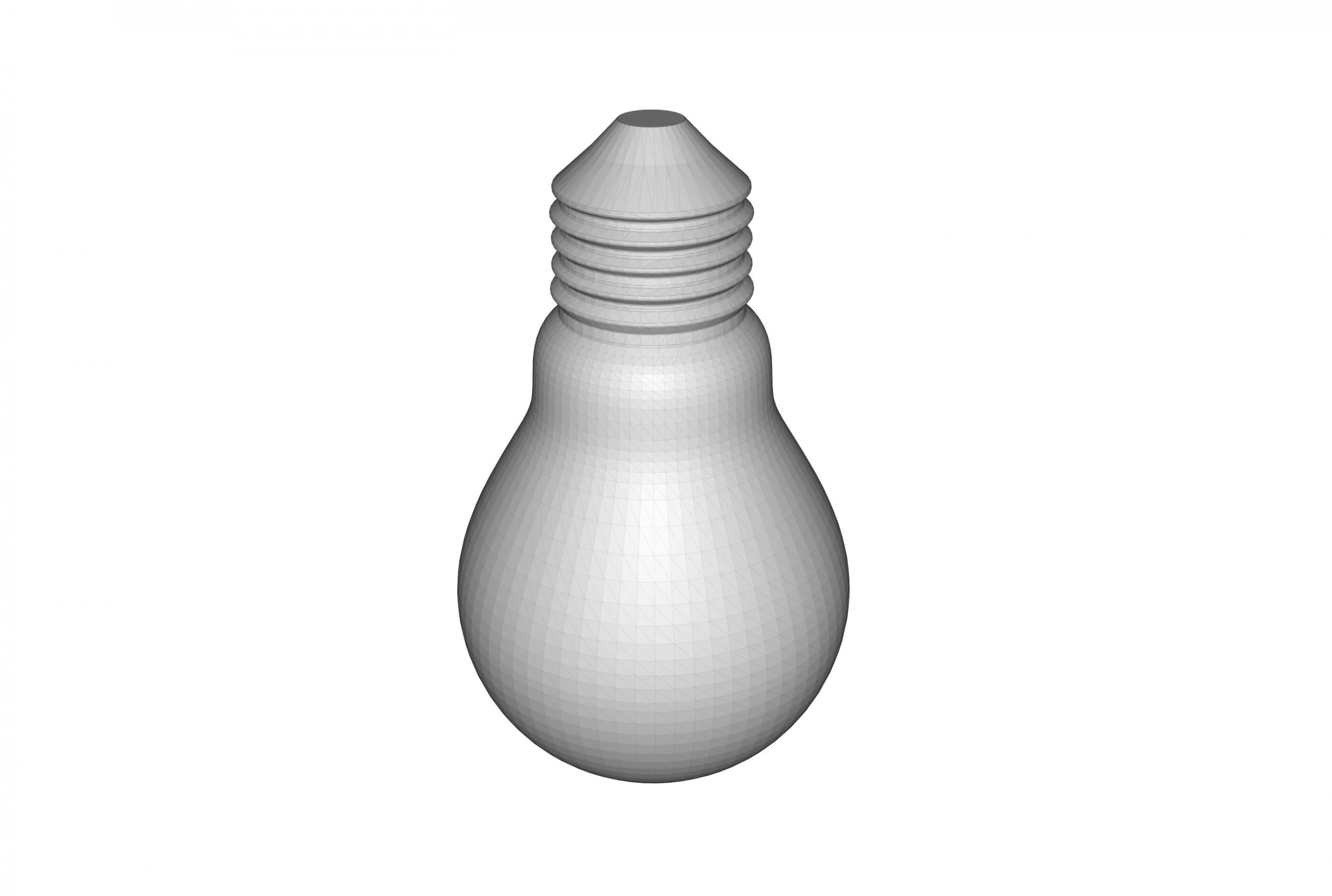 Light Bulb - 3D Model by 3dsldworks