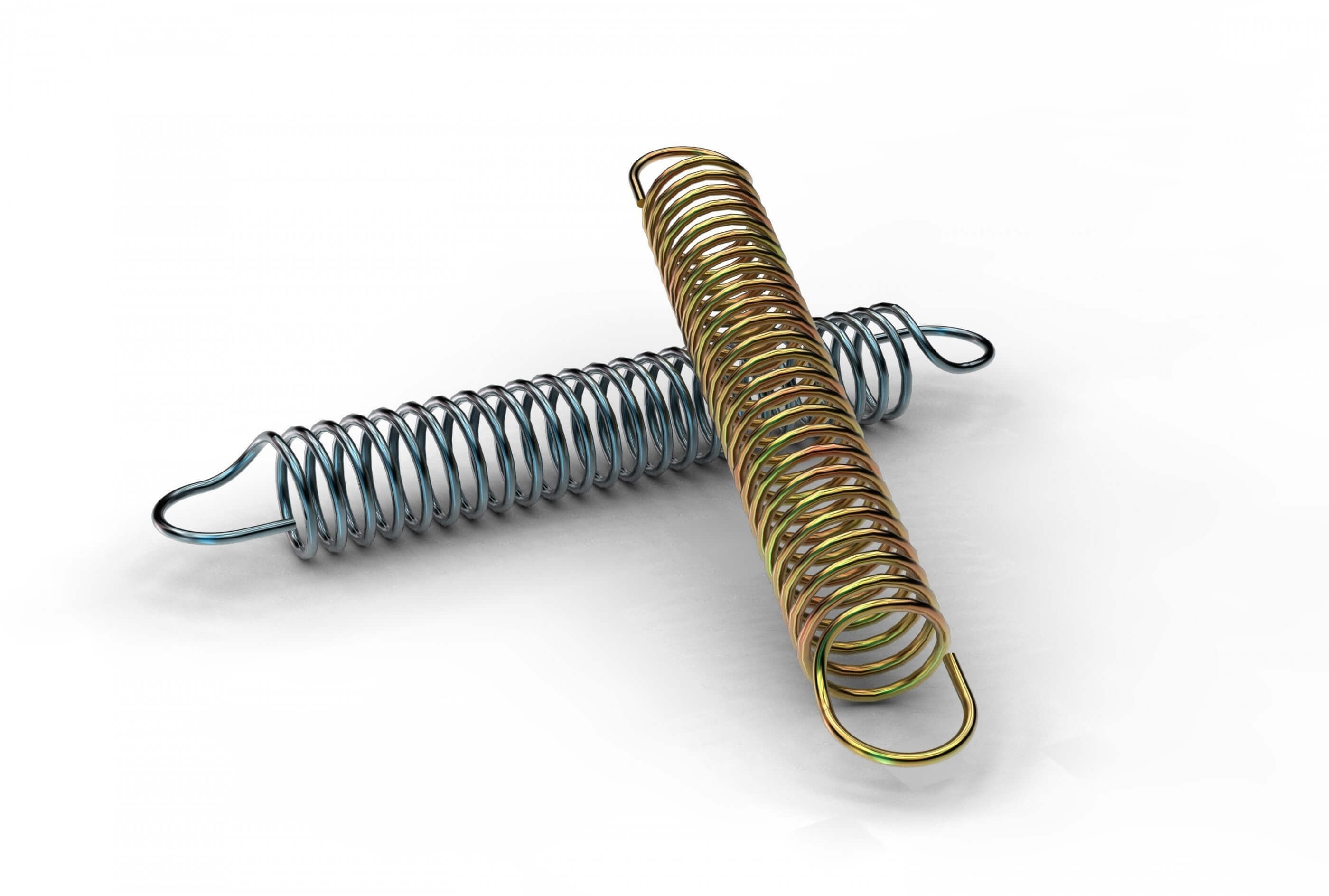 Metal Spring - 3D Model by 3dsldworks