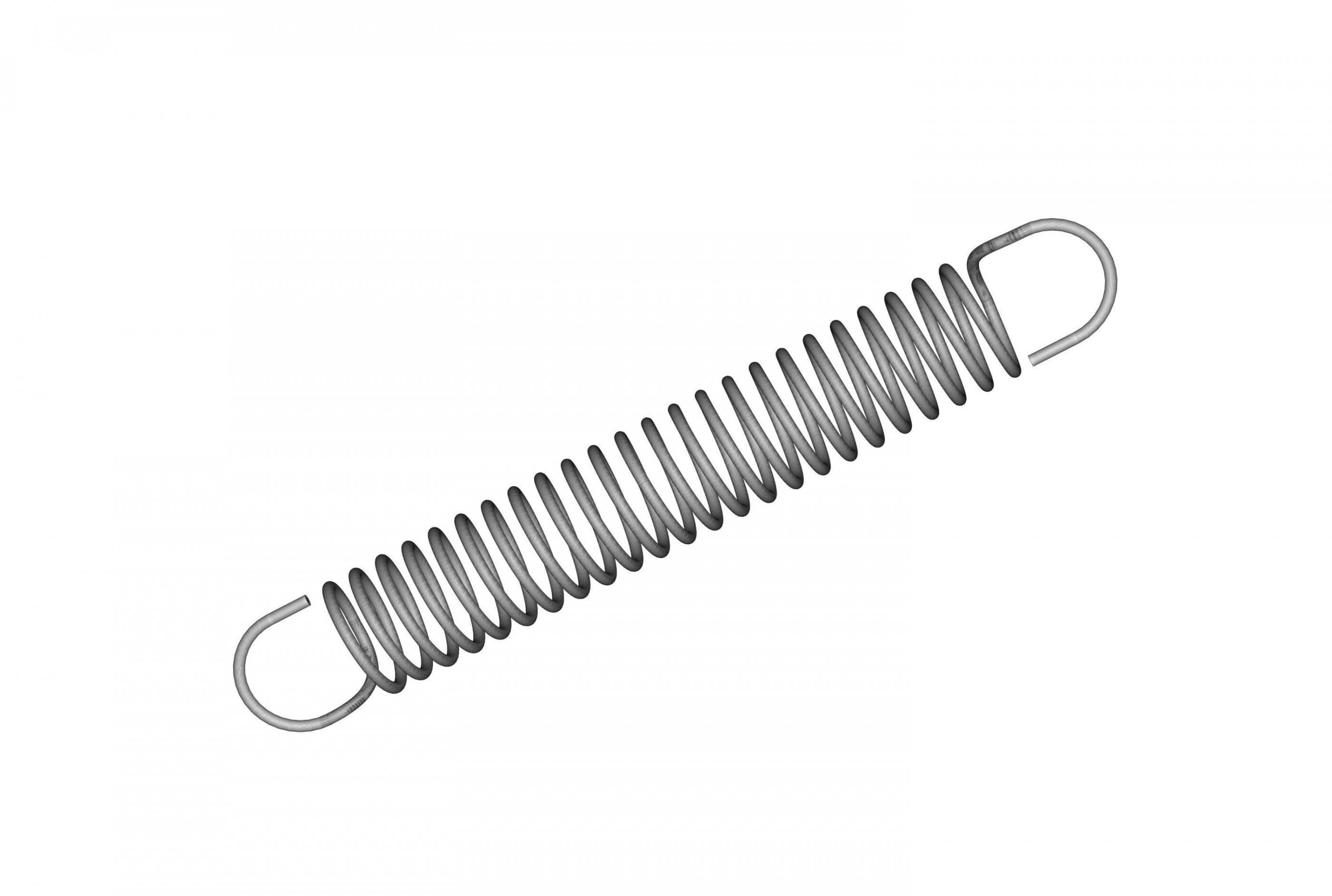 Metal Spring - 3D Model by 3dsldworks