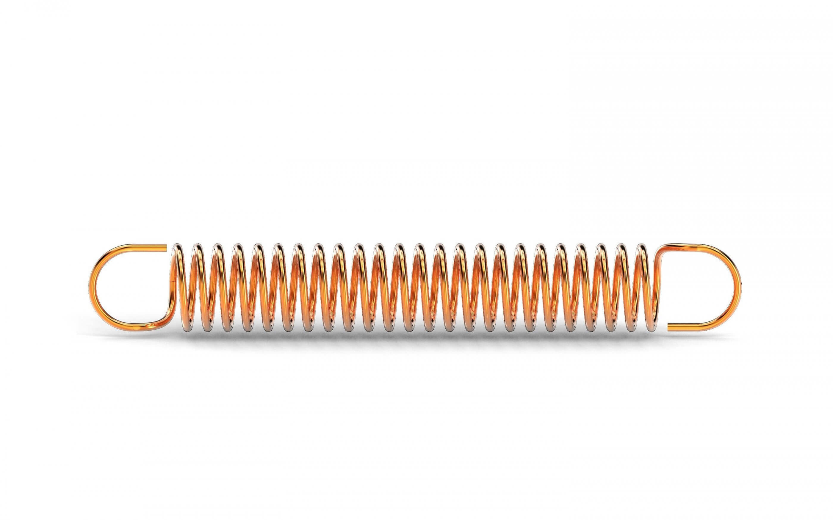 Metal Spring - 3D Model by 3dsldworks