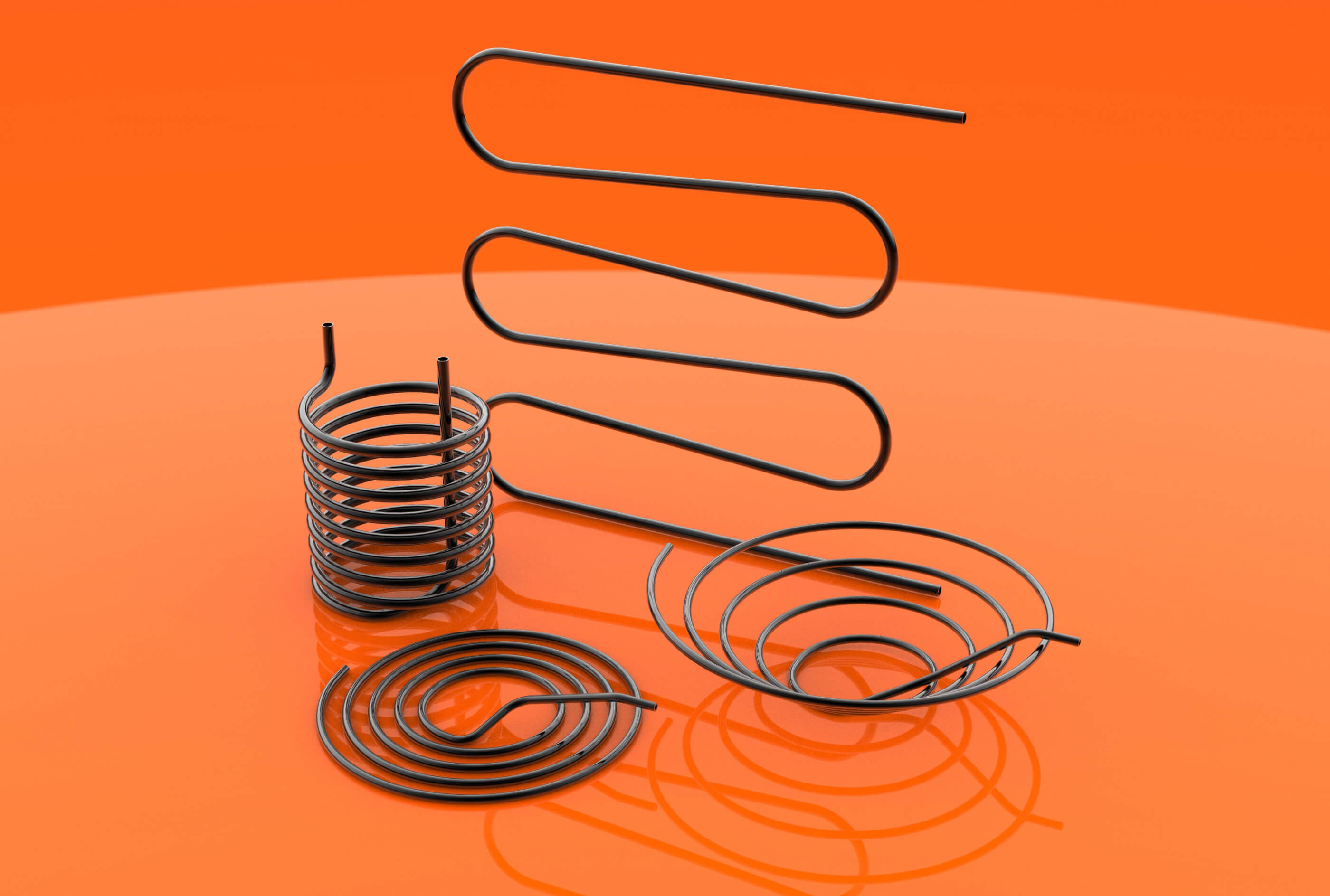 Pipe Coil - 3D Model by 3dsldworks