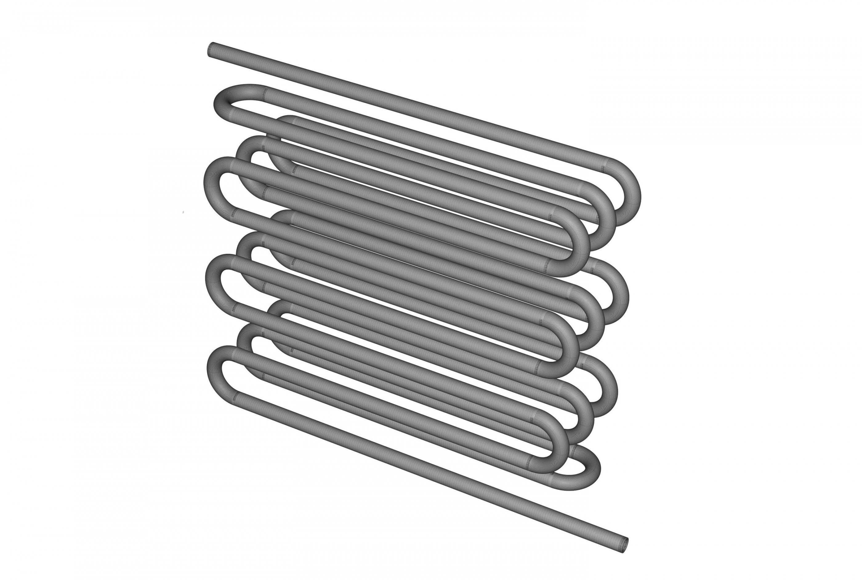 Pipe Coil - 3D Model by 3dsldworks