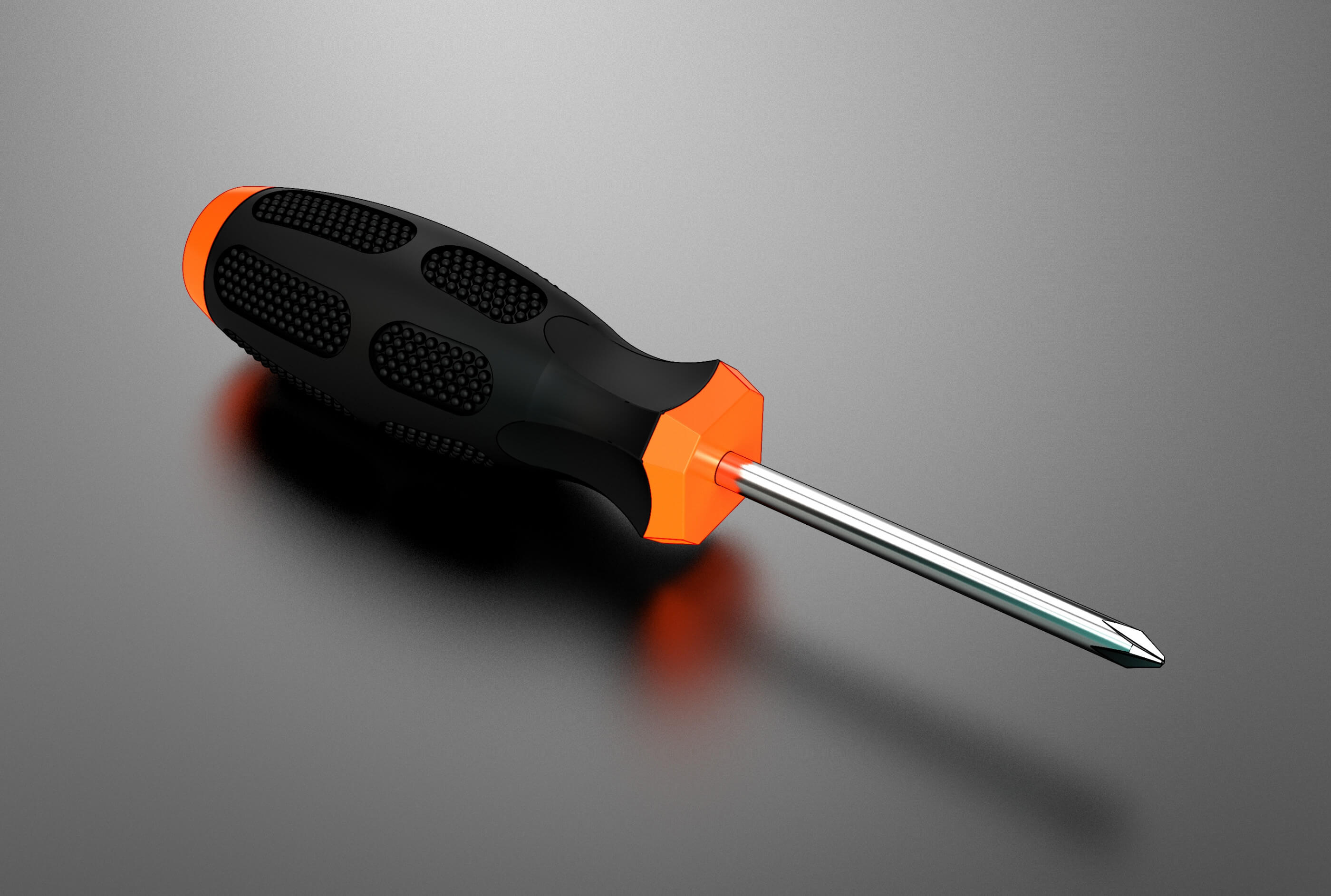 Screwdriver - 3D Print Model by 3dsldworks