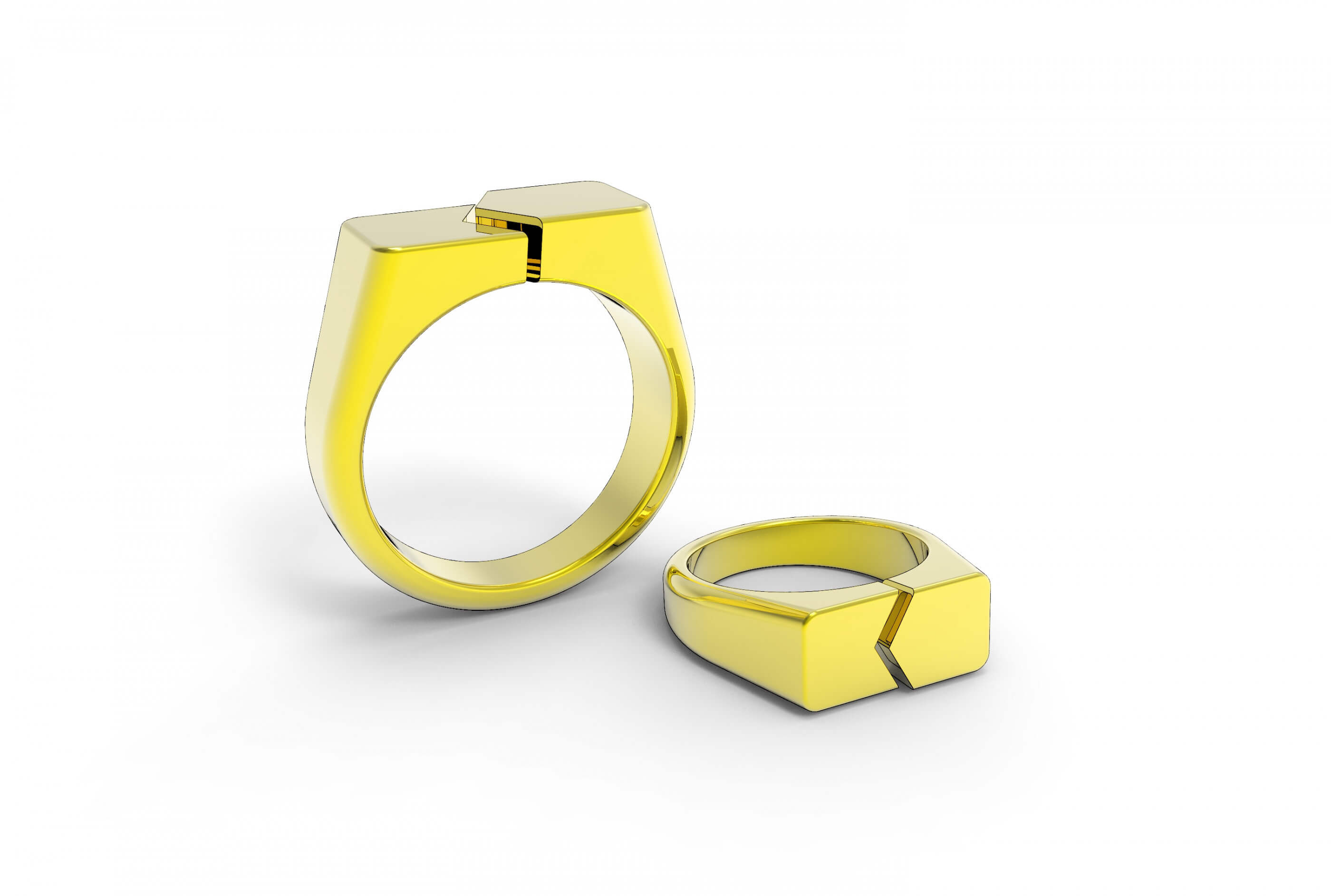 Signet Ring - 3D Model by 3dsldworks