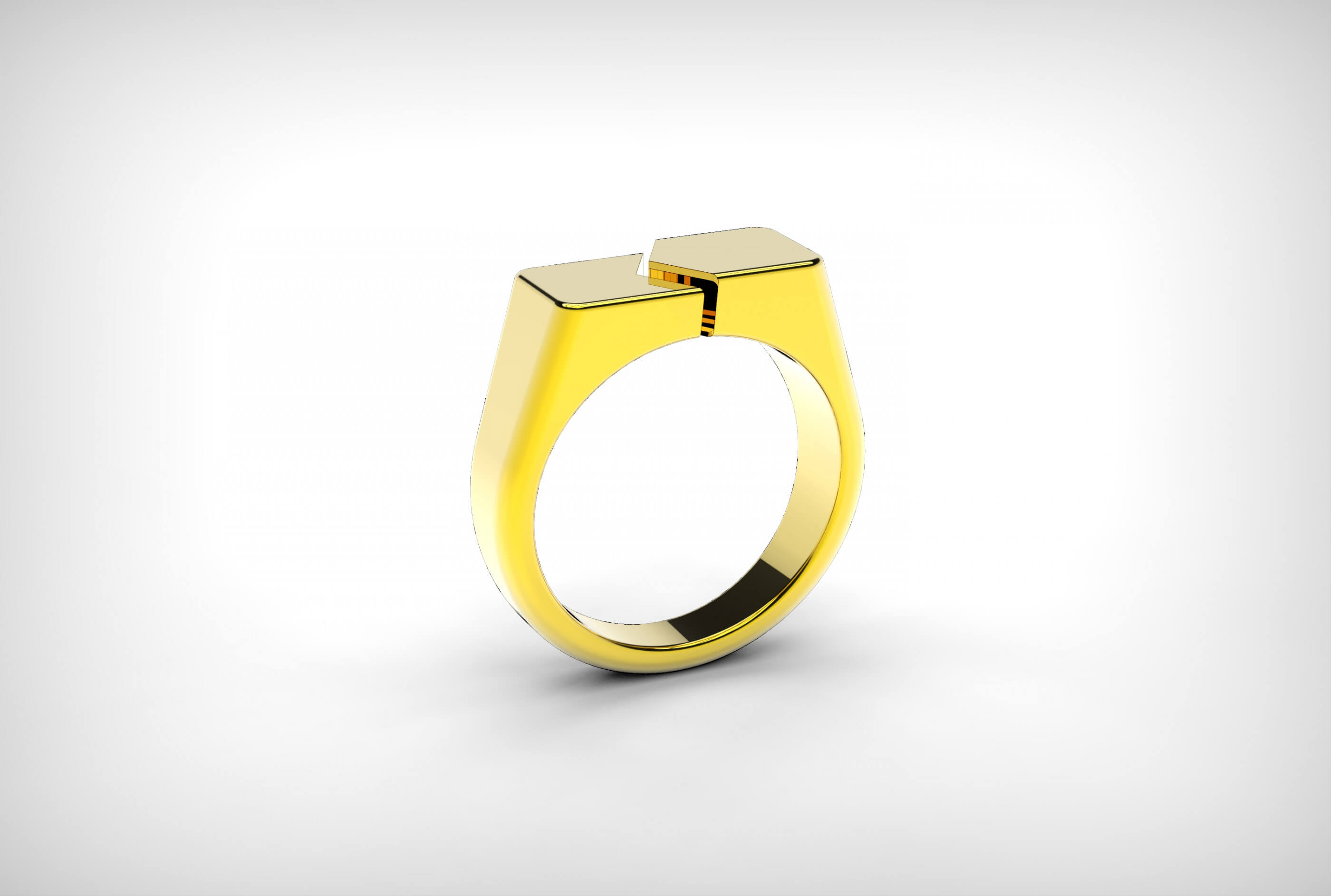 Signet Ring - 3D Model by 3dsldworks