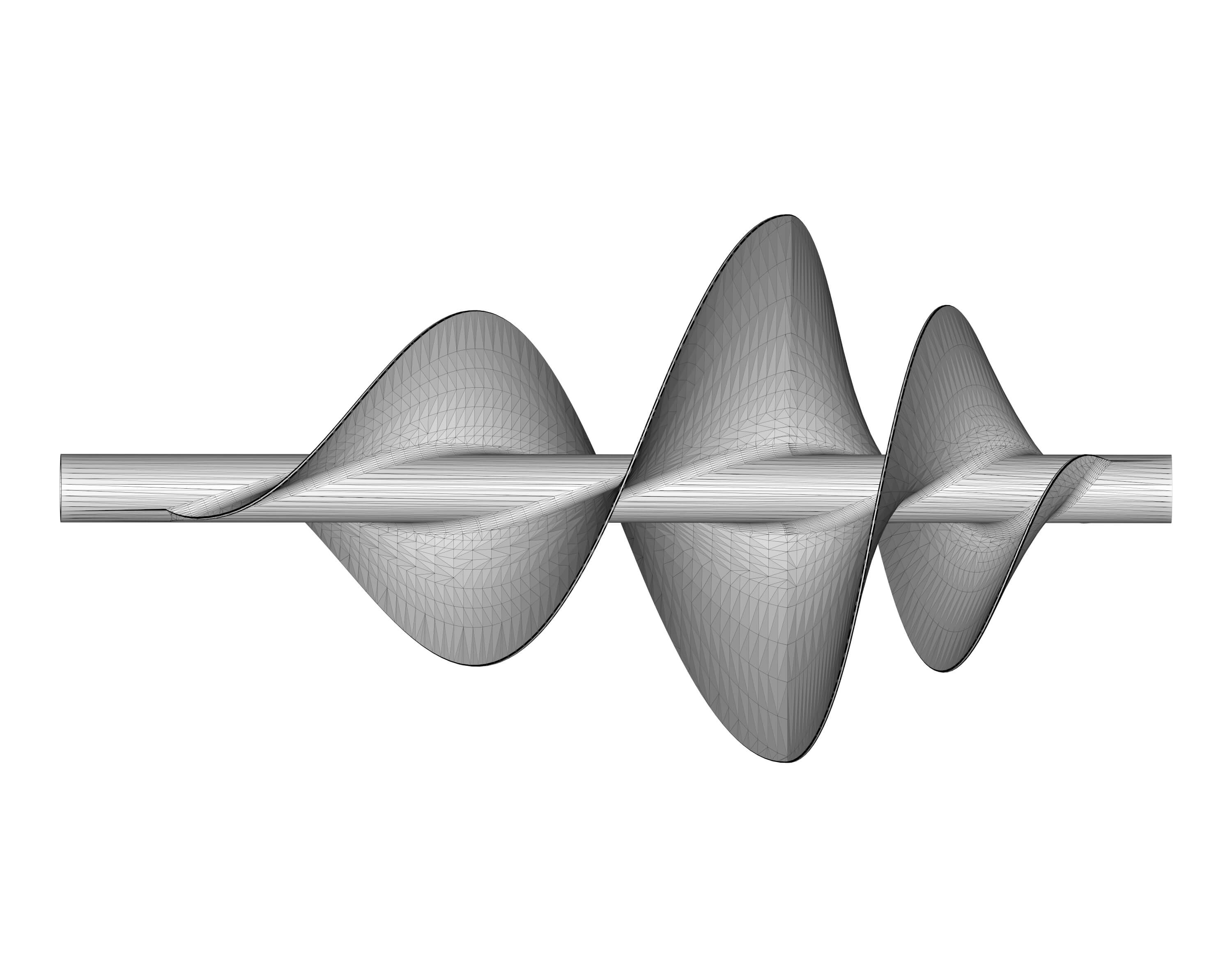 Spiral Wind Turbine - 3D Model by 3dsldworks