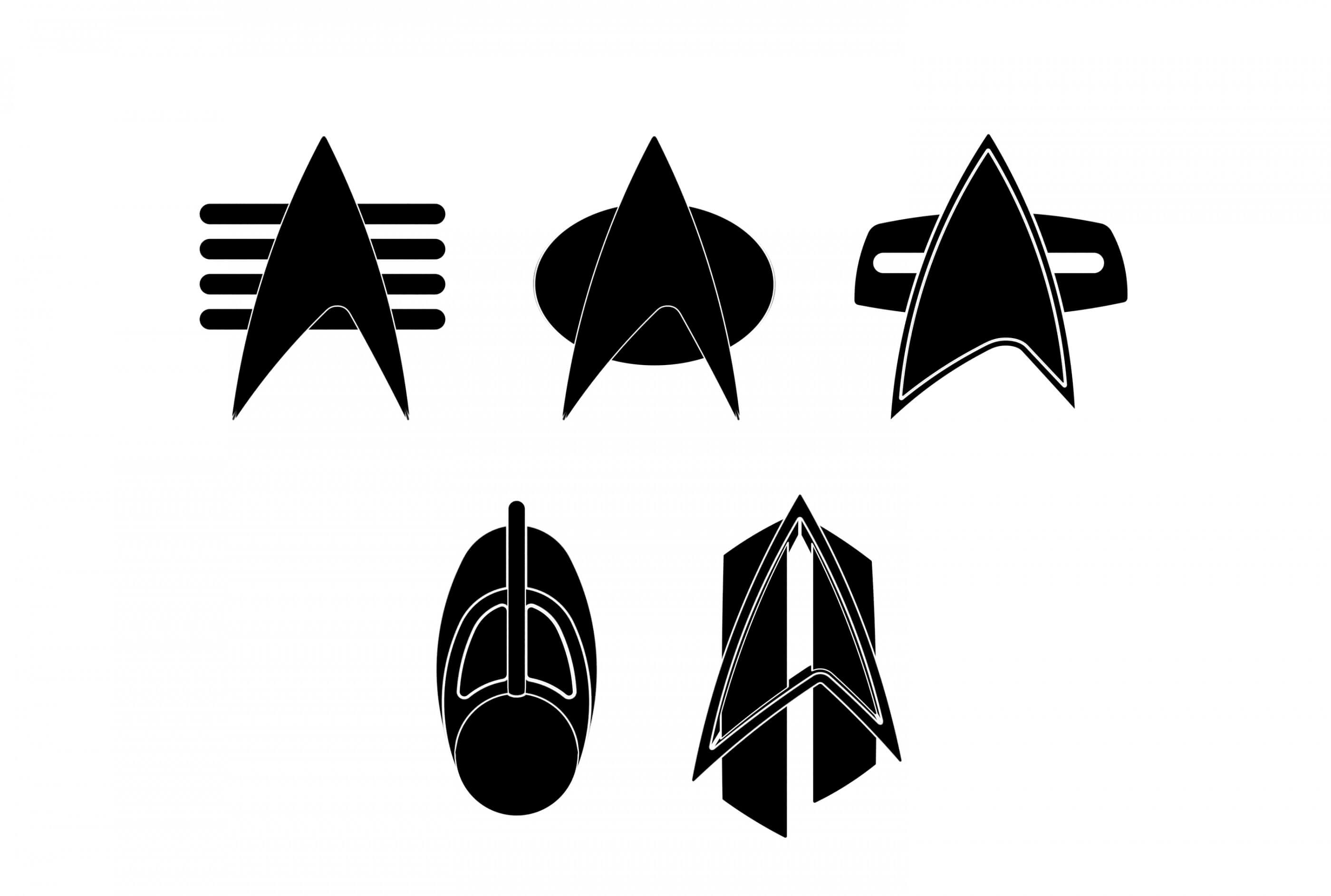 Star Trek Badge Template