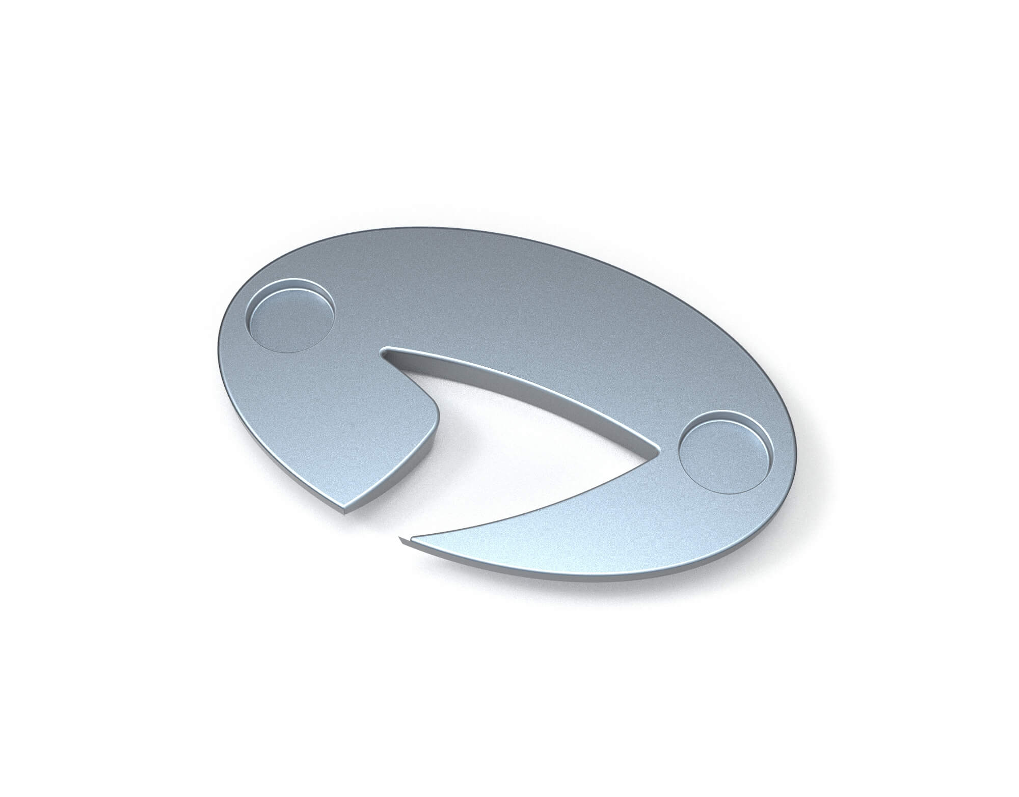 Star Trek Picard Visitor Badge - 3D Model by 3dsldworks