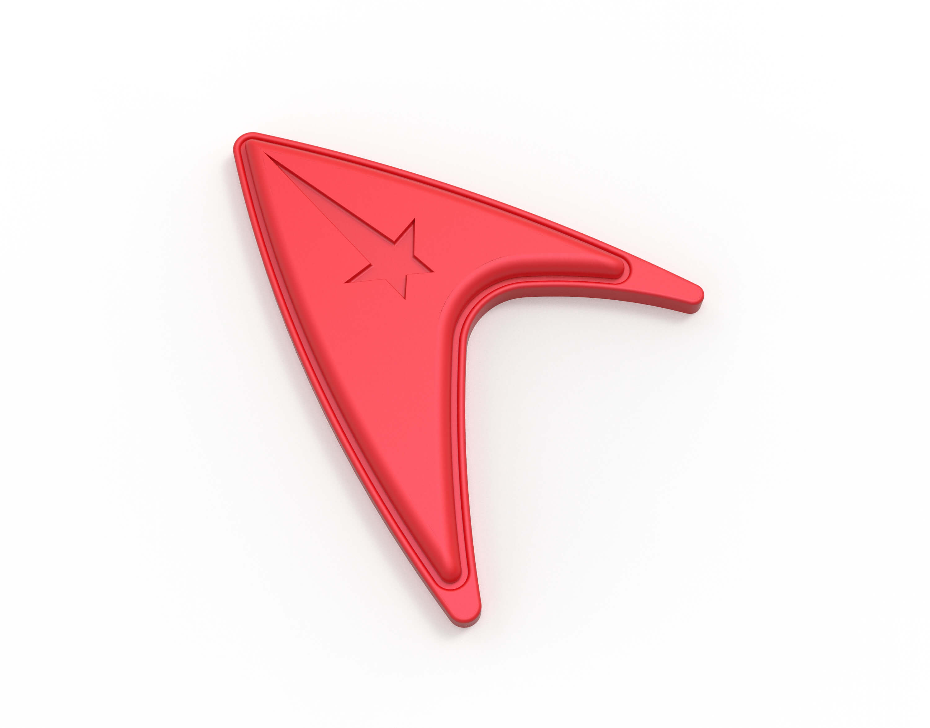 Star Trek Strange New Worlds Badge: Command - 3D Print Model by 3dsldworks