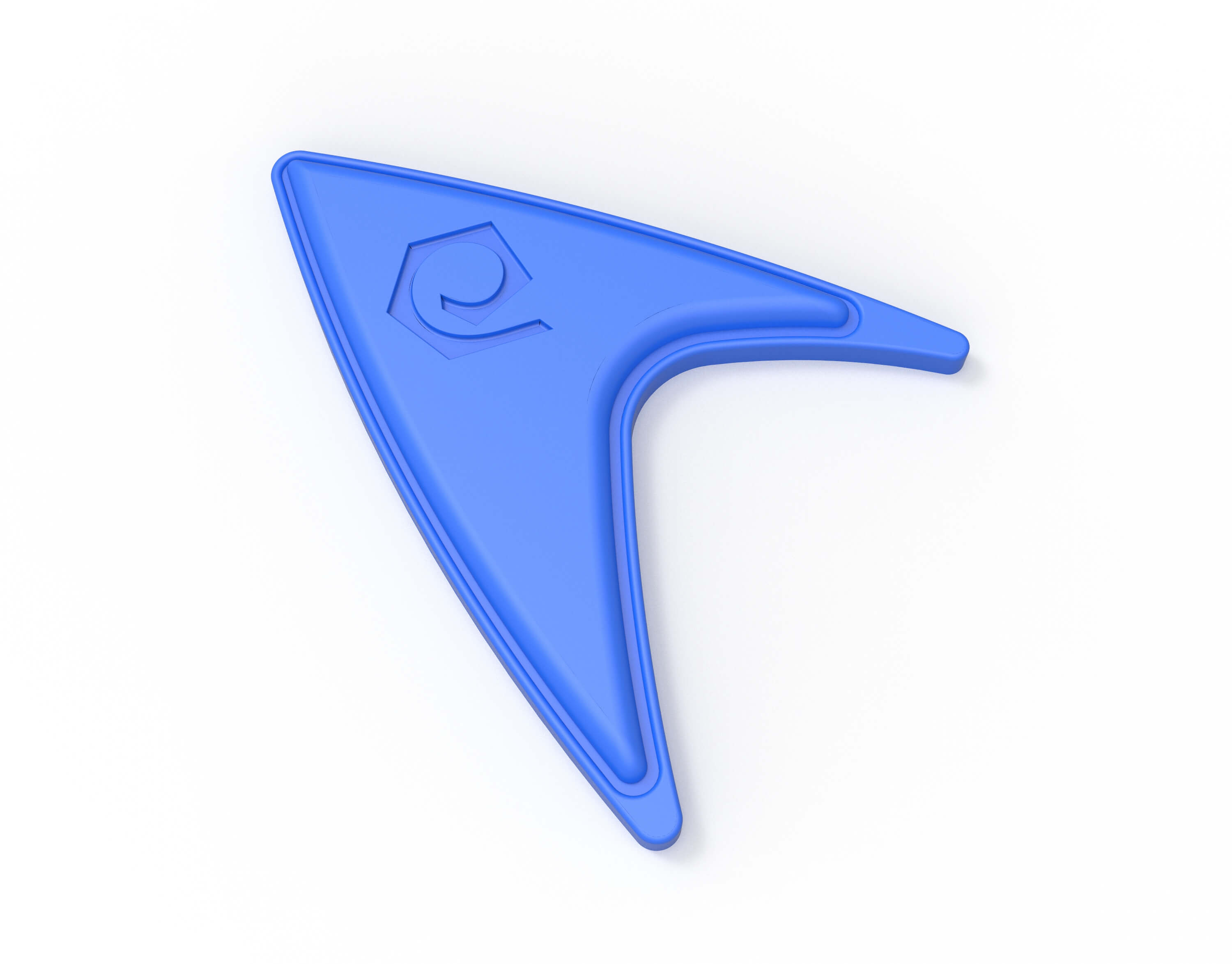 Star Trek Strange New Worlds Badge: Operations - 3D Model by 3dsldworks