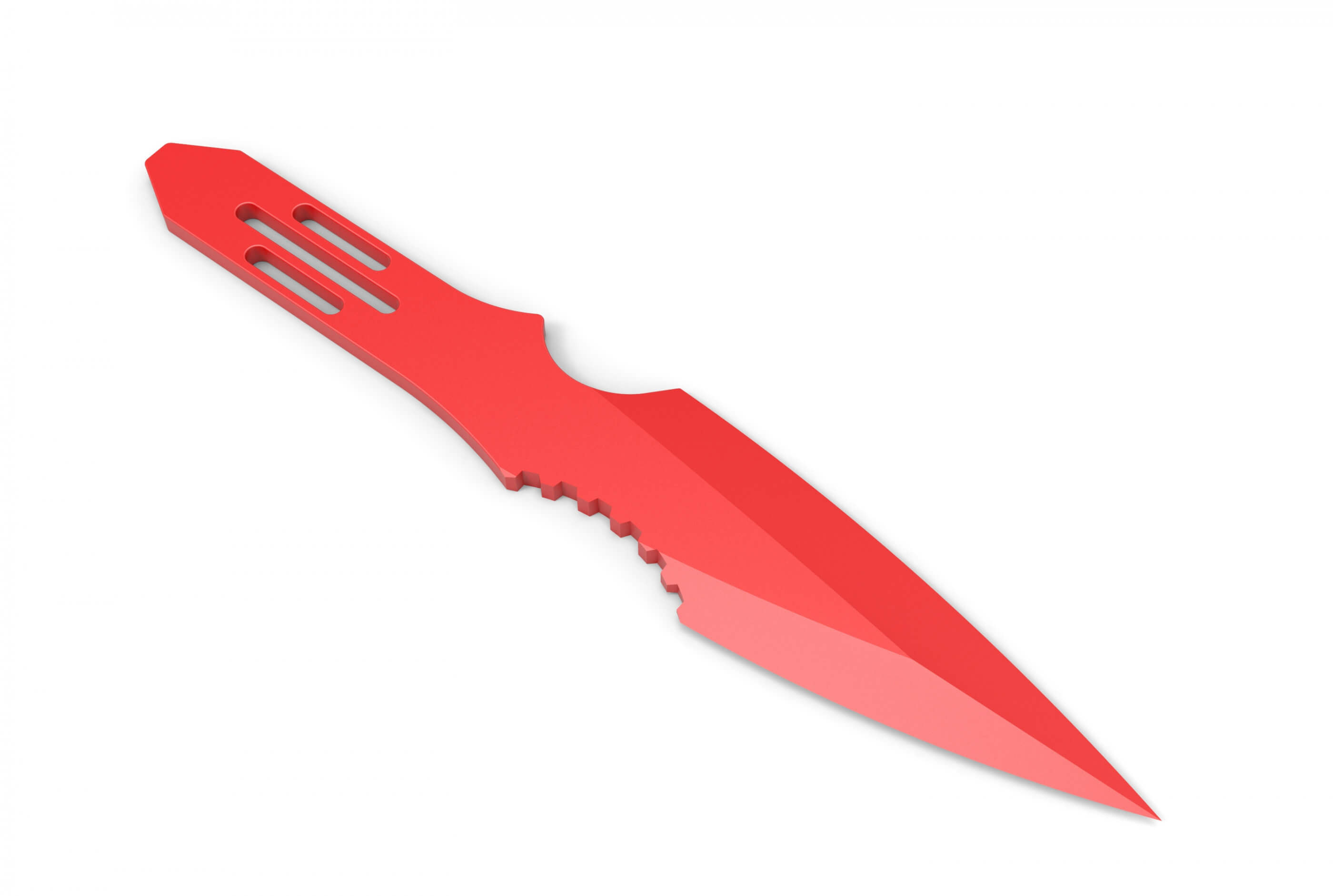 Throwing Knife - 3D Model by 3dsldworks