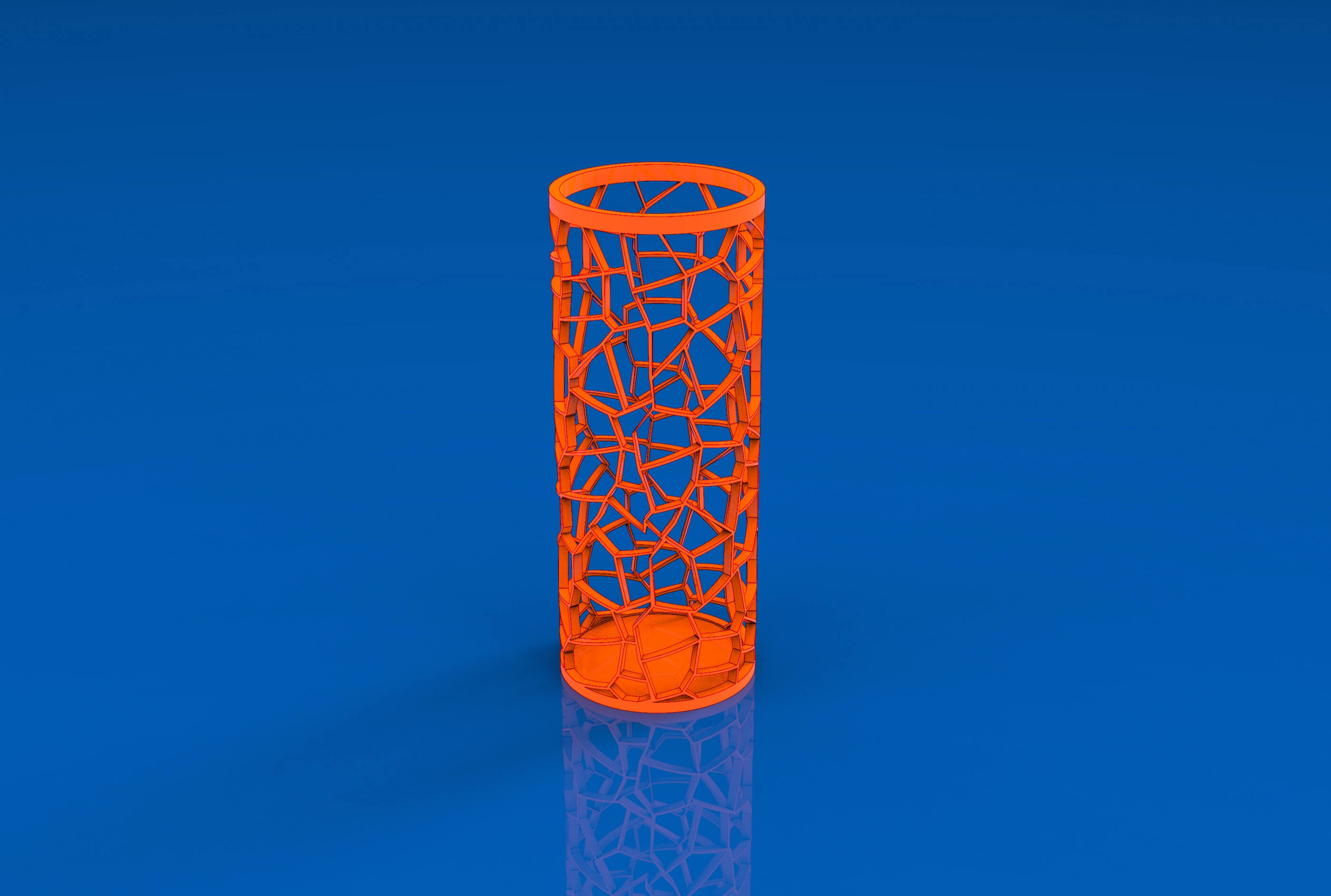 Voronoi Vase - 3D Model by 3dsldworks