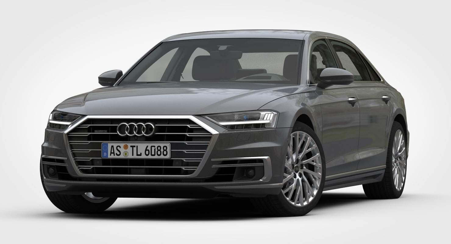 Audi A8 Long 2018 - 3D Model by 3DStarving