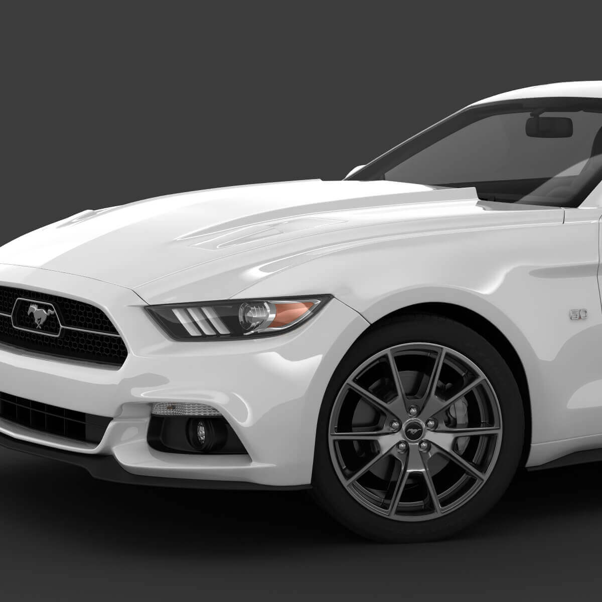 Ford Mustang 50 Year Limited Edition - 3D Model by 3DStarving