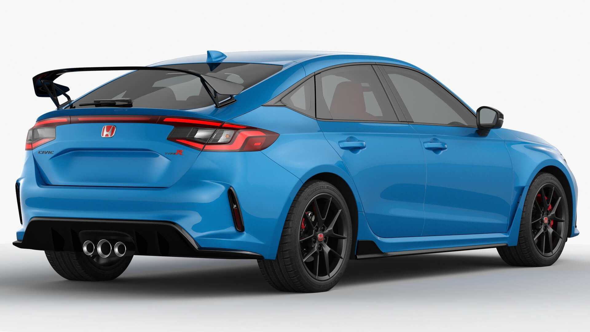 Honda Civic Type R 2023 - 3D Model by 3DStarving