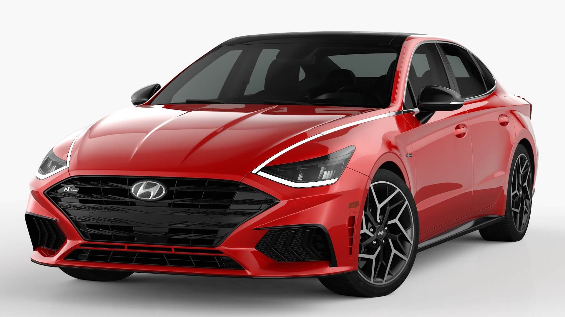 Hyundai Sonata N-Line 2021 3D Model by 3DStarving