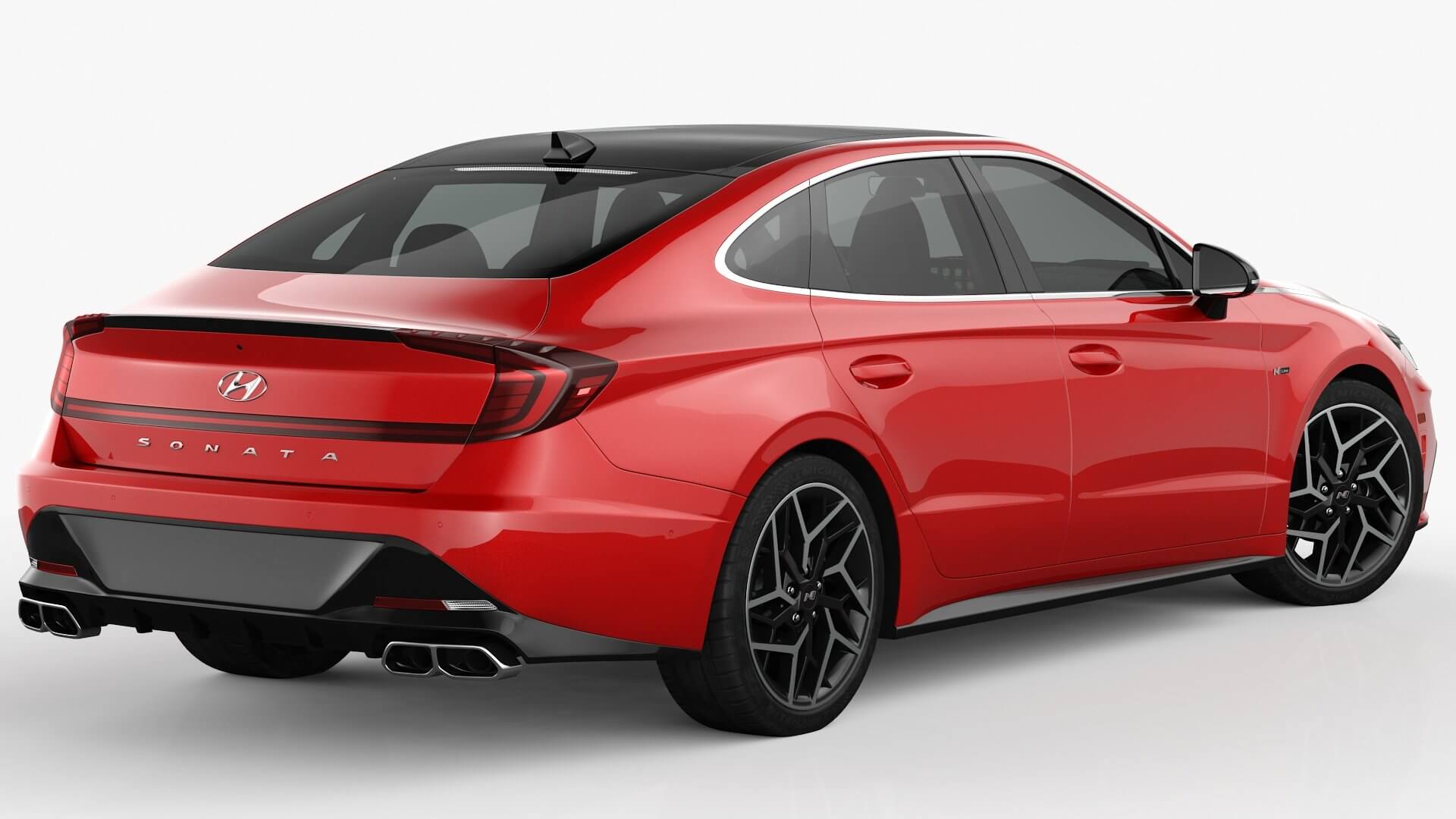 Hyundai Sonata N-Line 2021 3D Model by 3DStarving