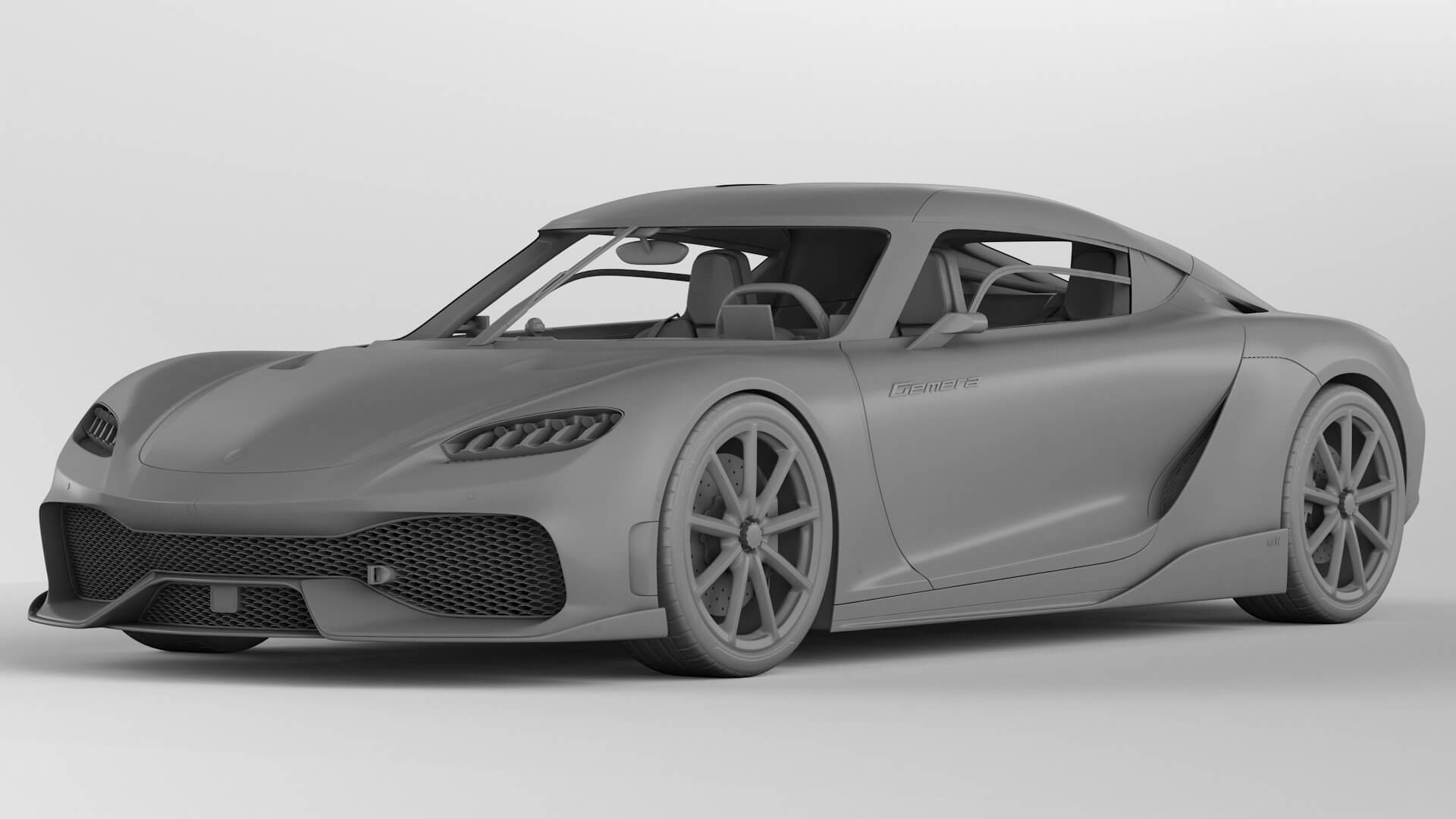 Koenigsegg Gemera 2021 - 3D Model by 3DStarving