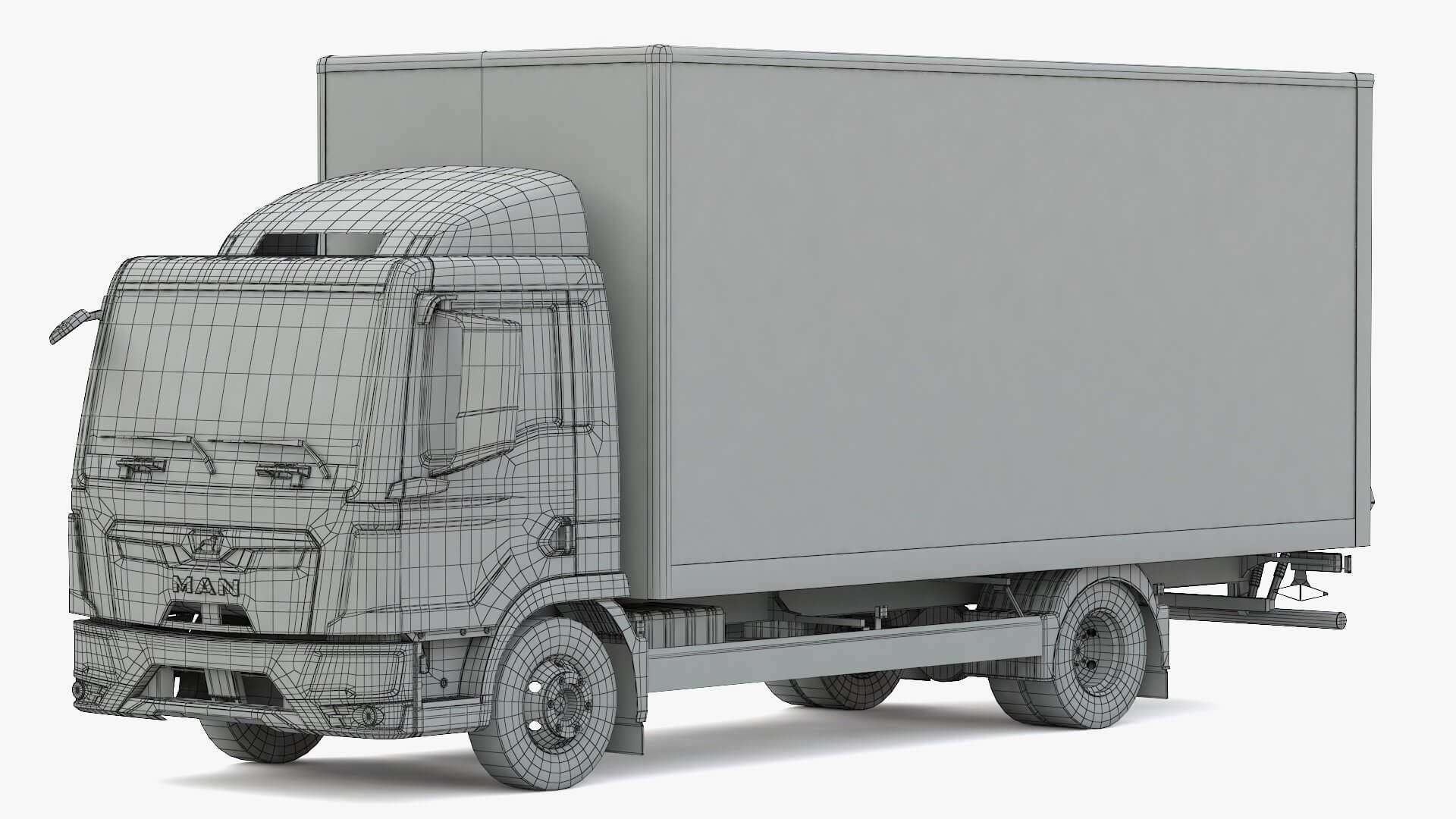 Man Tgl 18 190 2021 - 3D Model by 3DStarving